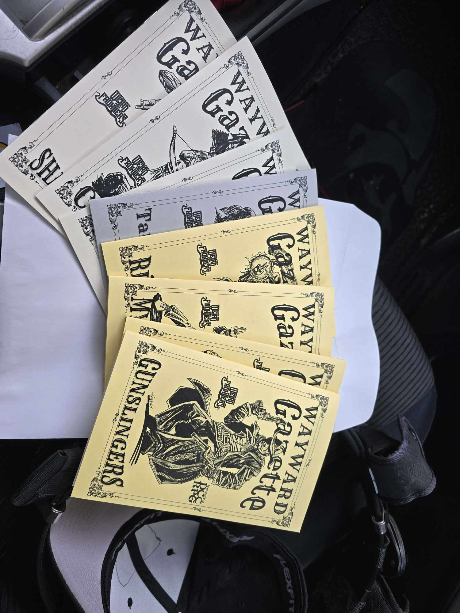 Wayward Gazette - Weird Frontiers zines full o’ new miracles, items ...