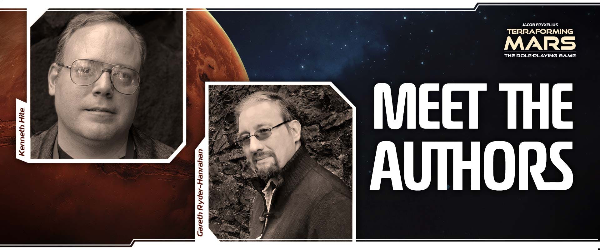 Terraforming Mars - the official TTRPG Project Update: MEET THE AUTHORS OF TERRAFORMING MARS ...