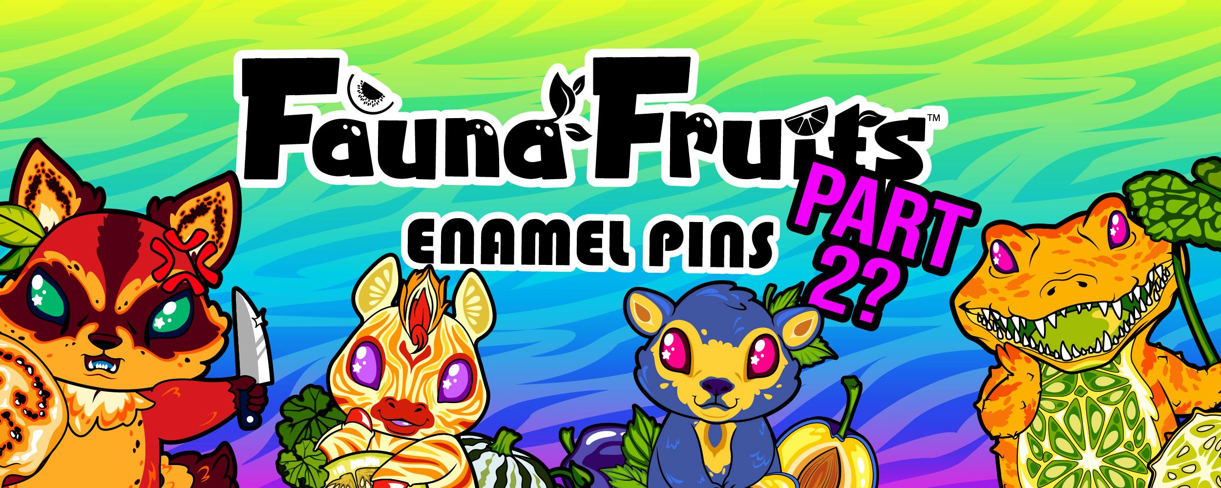Fauna Fruit Pins and Bags Project Update: The Last Batch Goes Out ...