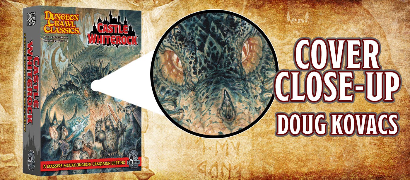 Castle Whiterock Project Update: Cover Close-Up: Doug Kovacs - BackerKit