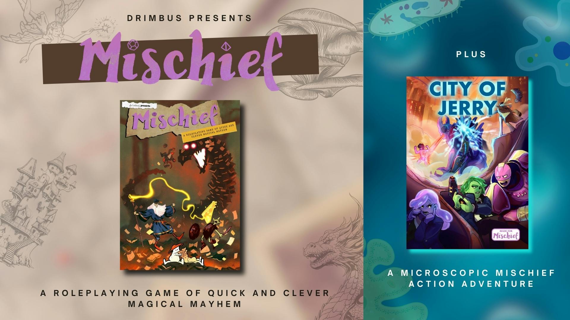 Mischief - An RPG of Quick and Clever Magical Mayhem - BackerKit