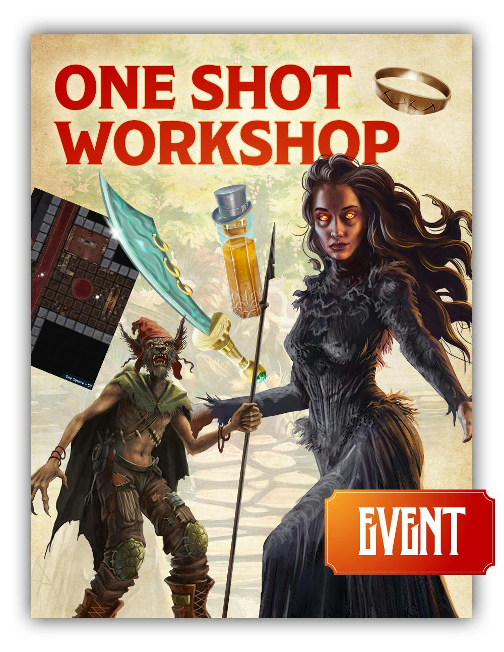 One Dollar One Shot - Mote of Madness Project Update: Magic Item Cards ...