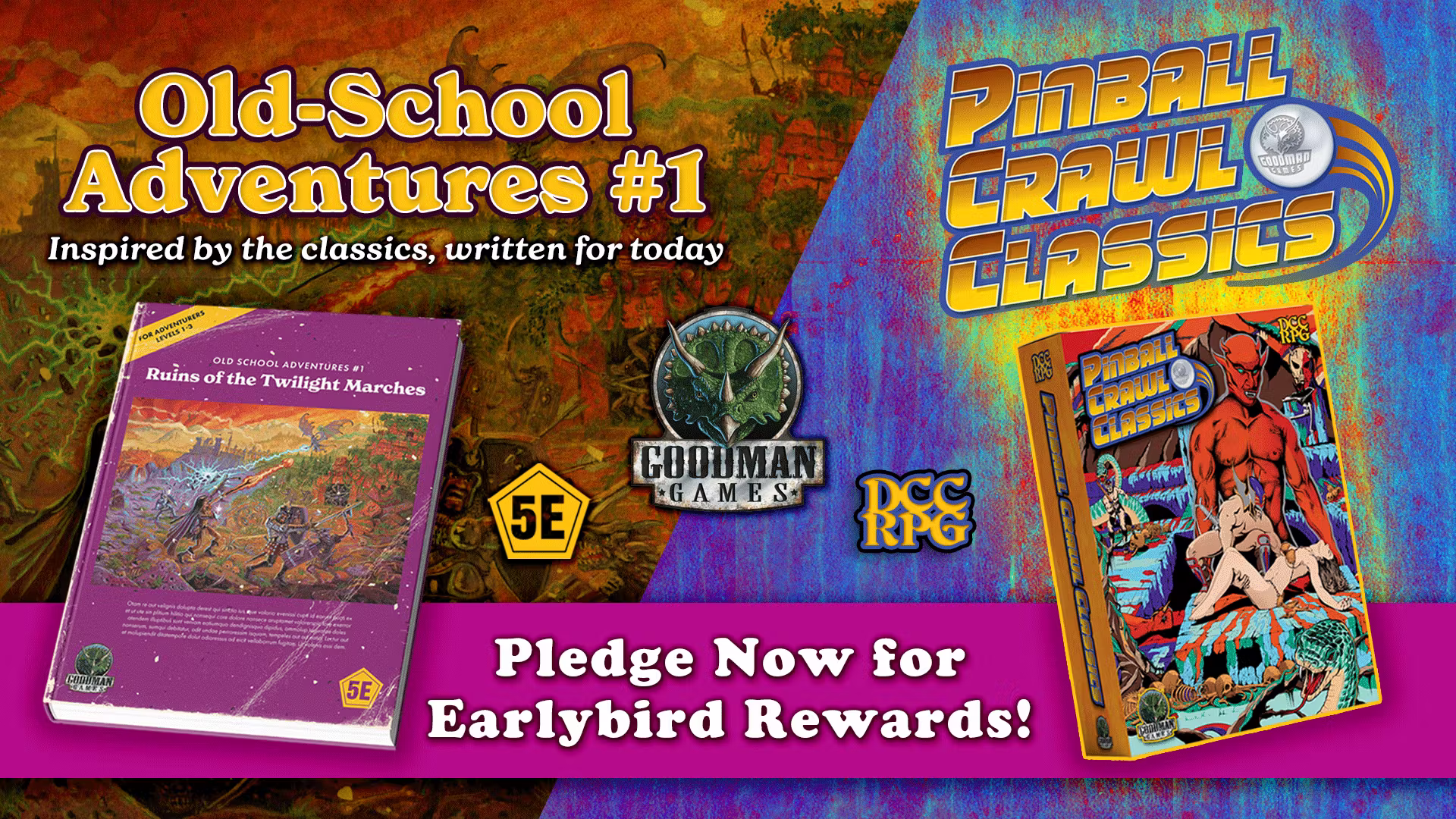 Track Old-School Adventures & Pinball Crawl Classics! on BackerTracker