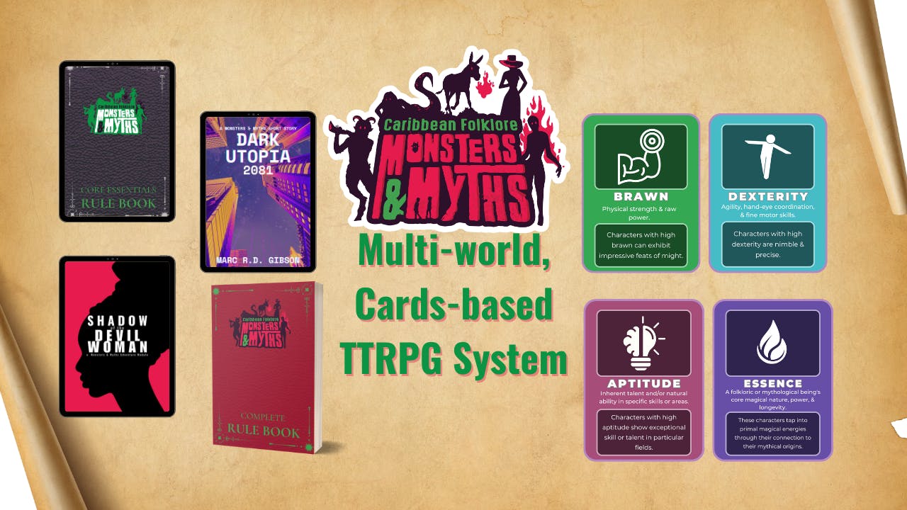 Monsters & Myths | A Multi-World TTRPG Rooted in Caribbean Folklore ...