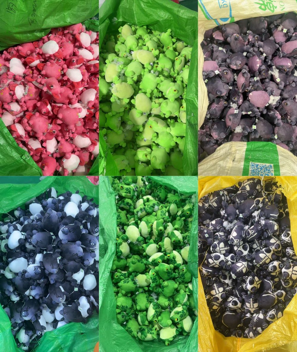 Unusual Frog Plushies: Vol 2 Project Update: Plushies almost ready to ...