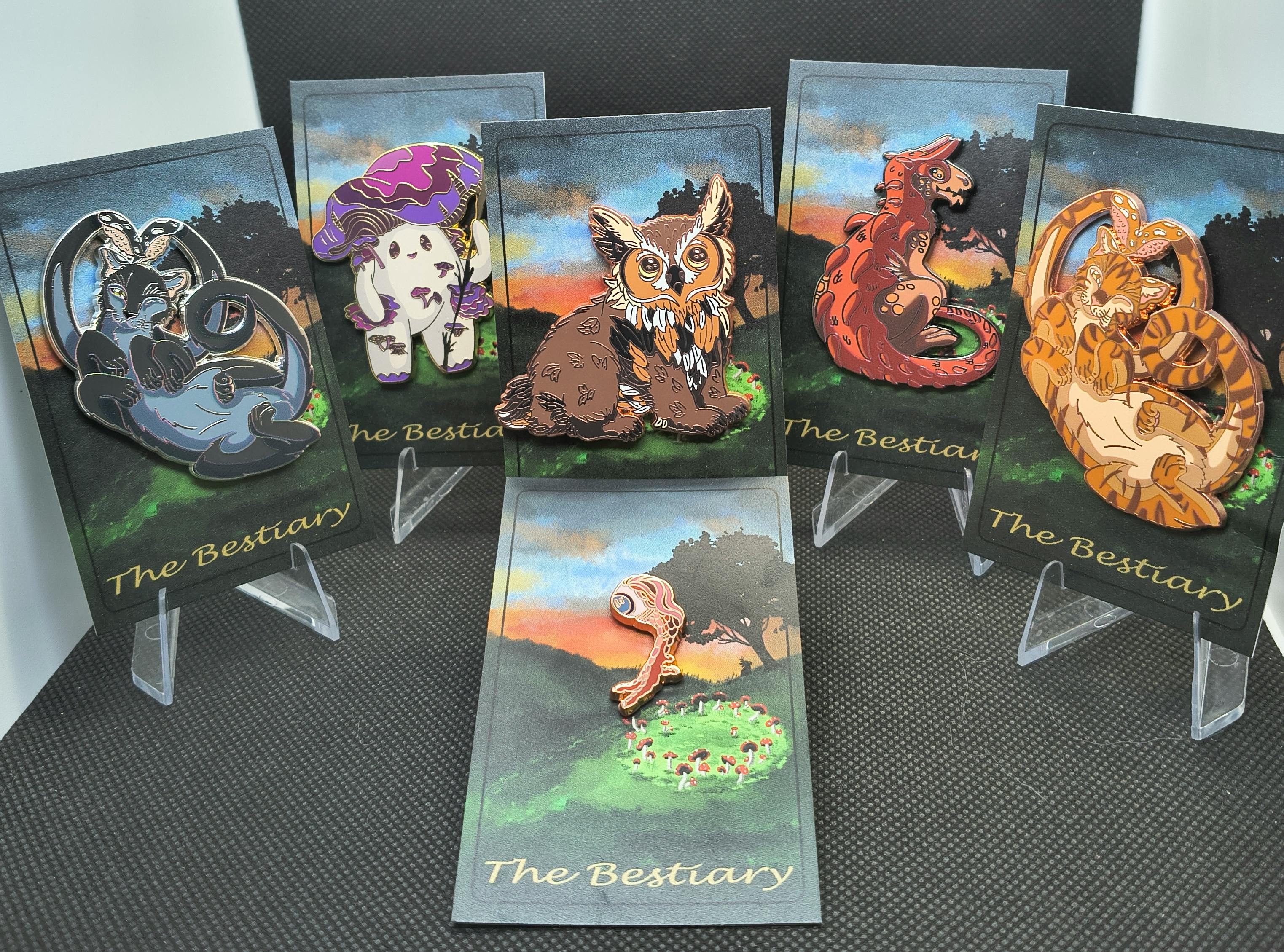 DND -Cute Critters! Project Update: pins are here (more previews ...