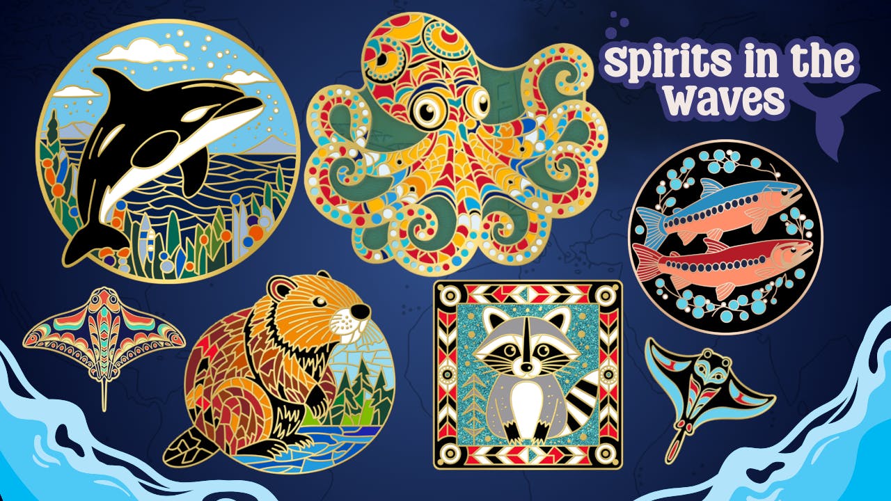 Community Achievement: Free Mini Pin or all Backers! on Spirits in the ...