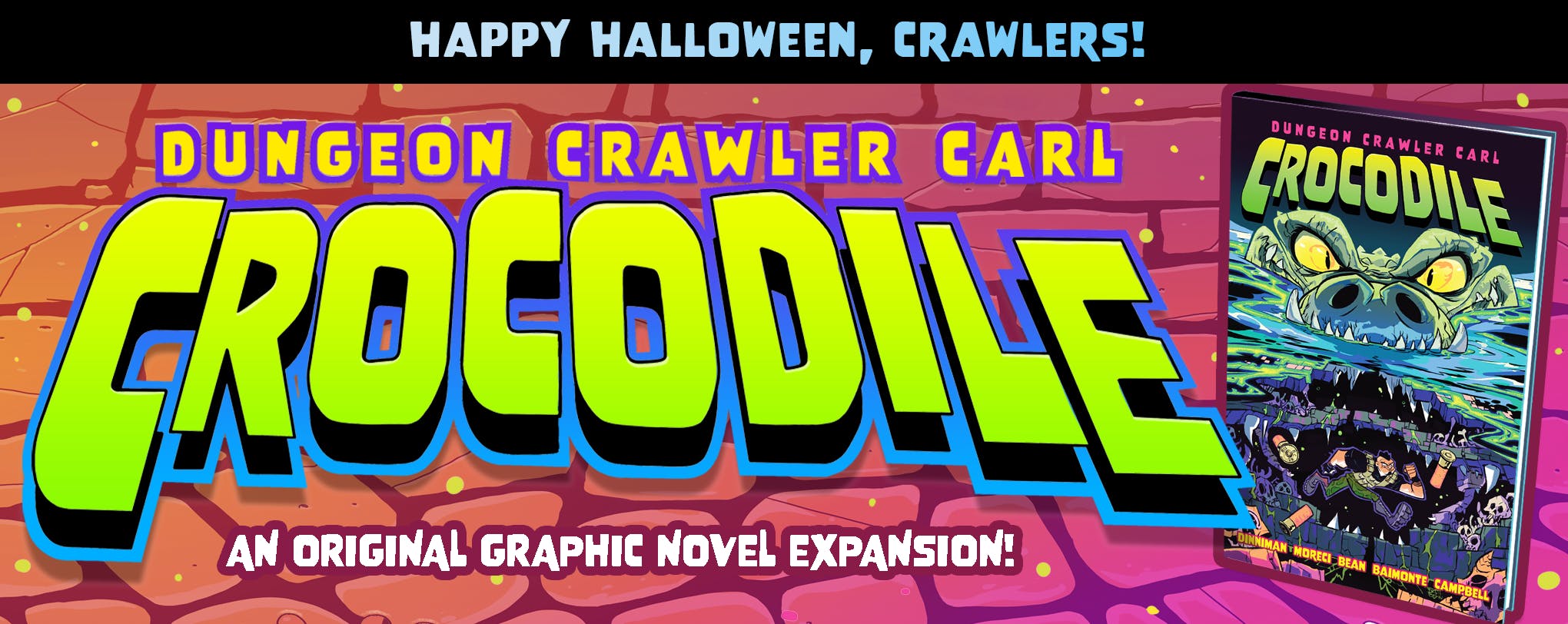The Dungeon Crawler Carl: CROCODILE graphic novel Project Update: 🎃 ...