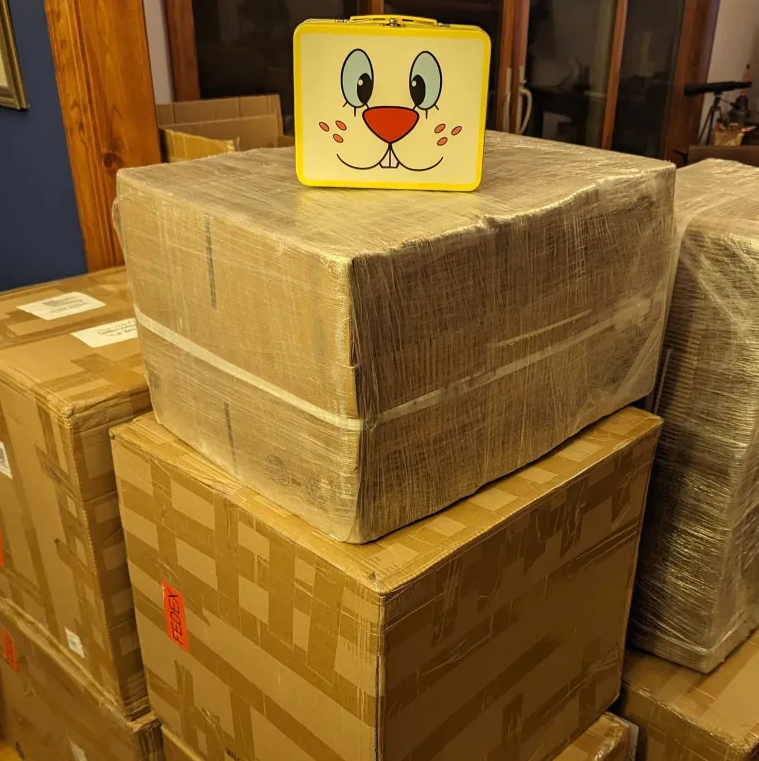 MORE Angel Hare Plushies! Project Update: The Lunchboxes Have Landed ...