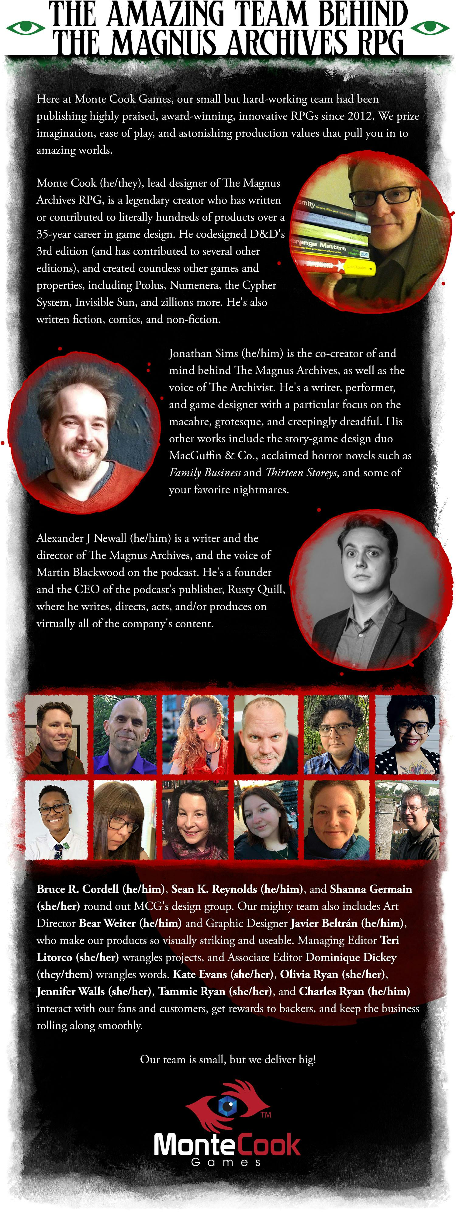 The Magnus Archives RPG: Tangled in the Web - BackerKit