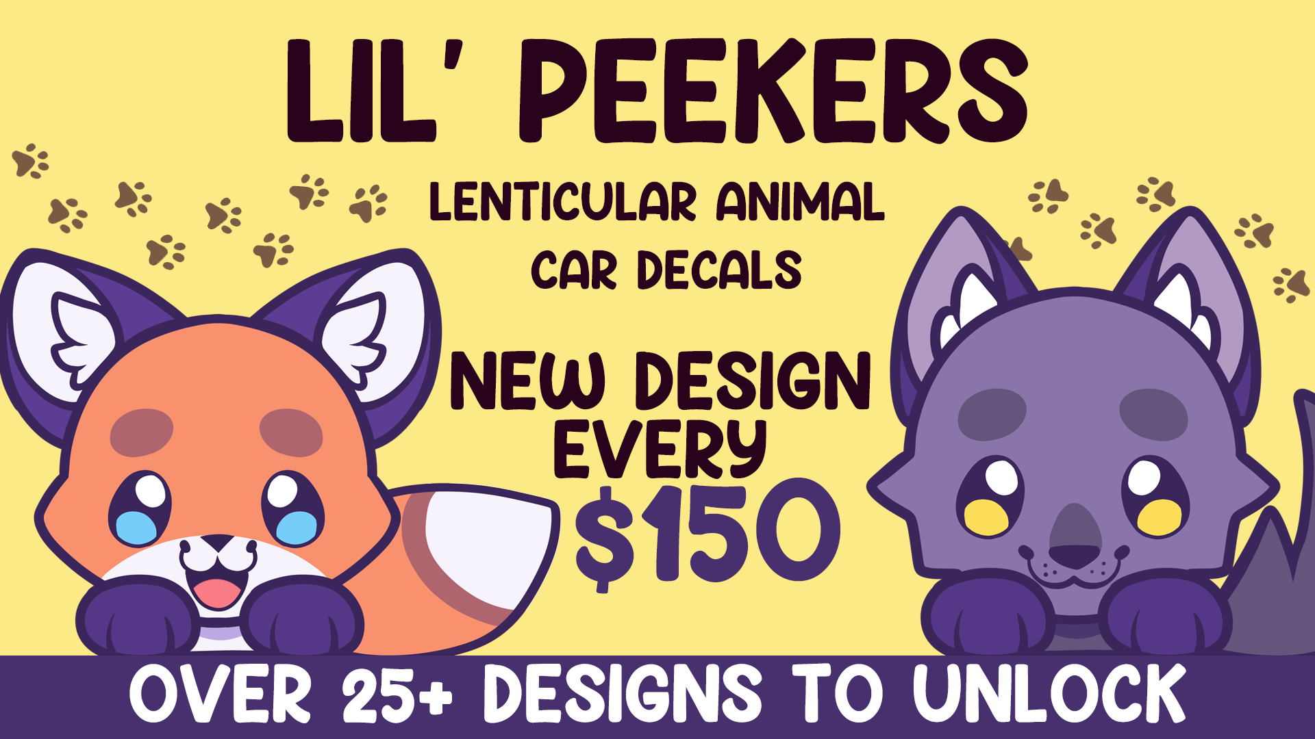 Lil Peekers - Animal Peeker Decals - BackerKit