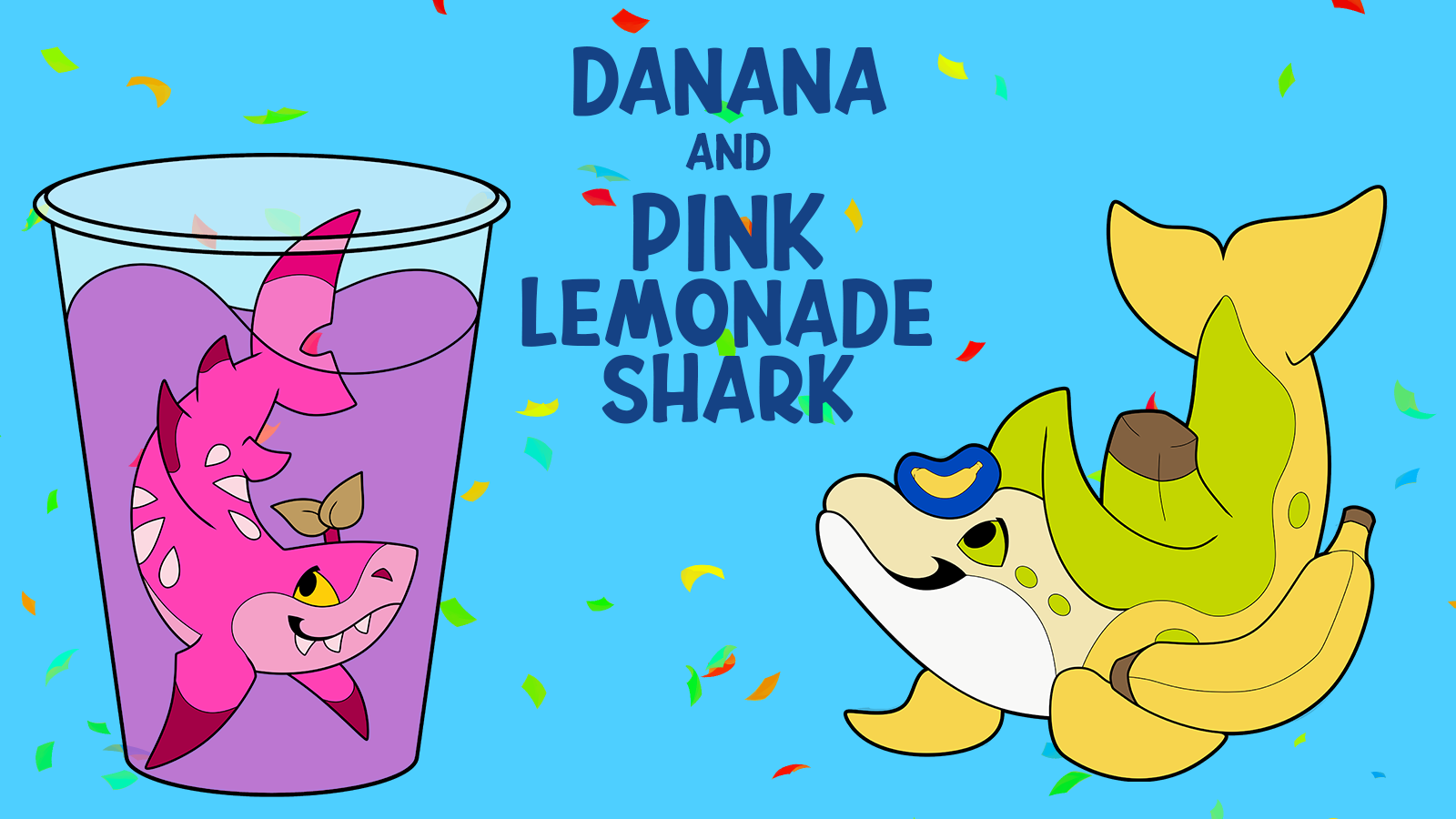 GIANT Lemon Shark and Friends - Vitamin Sea Plush and Pins Project ...