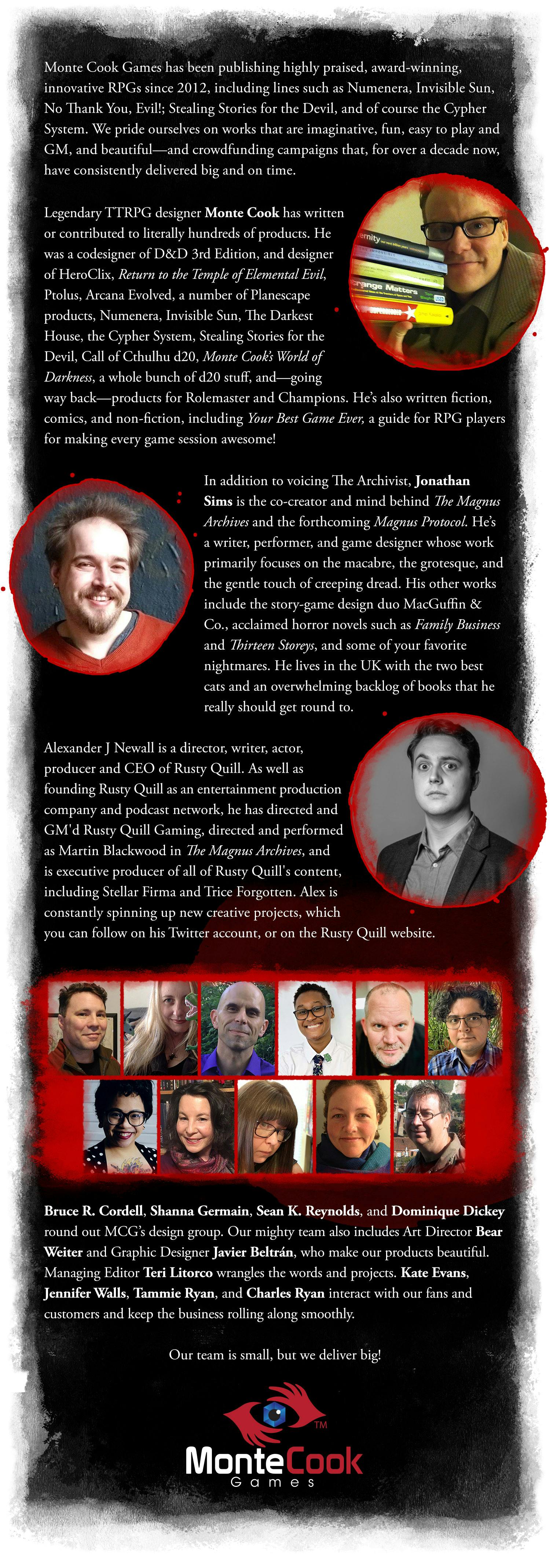 The Magnus Archives Roleplaying Game - BackerKit