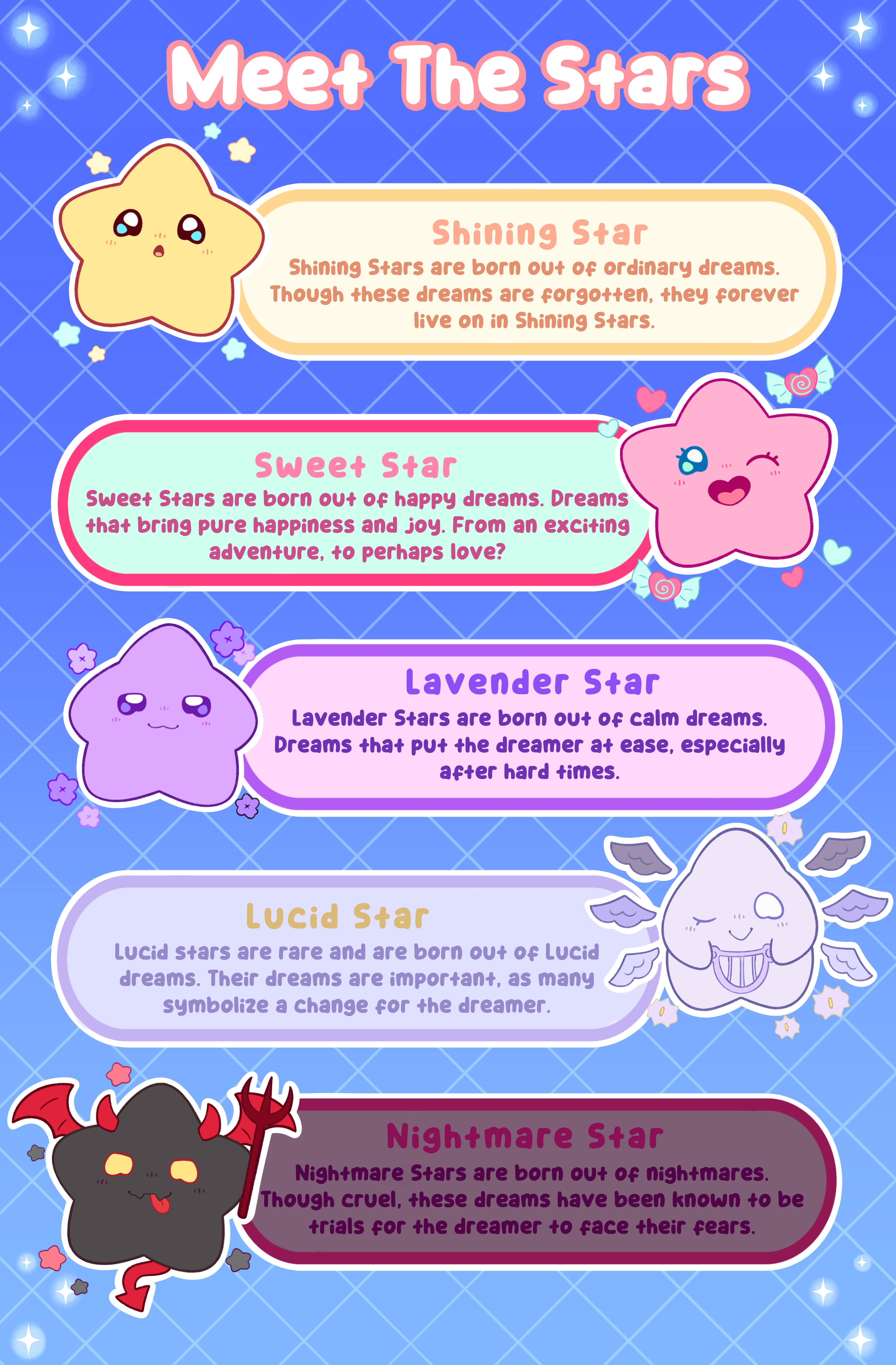 Baby Star Plushies- Stars Born From Dreams