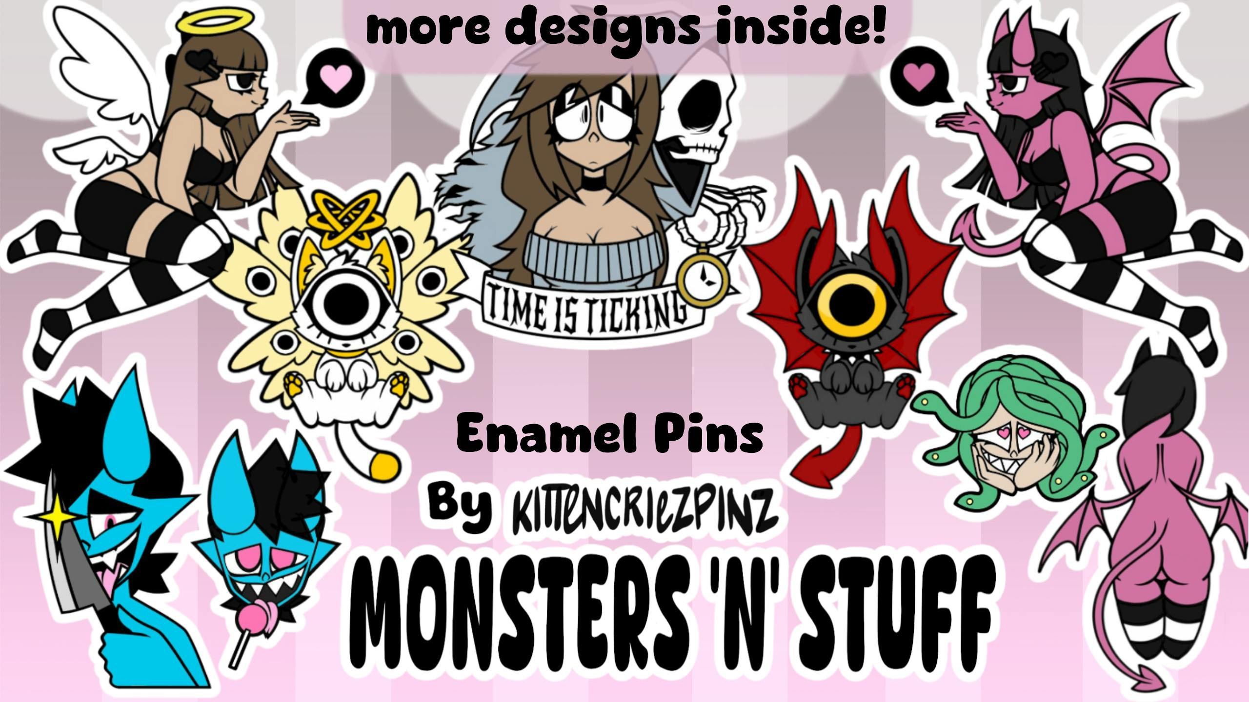Project Update: More Designs on Monsters 'n' Stuff - Angels, Monsters ...