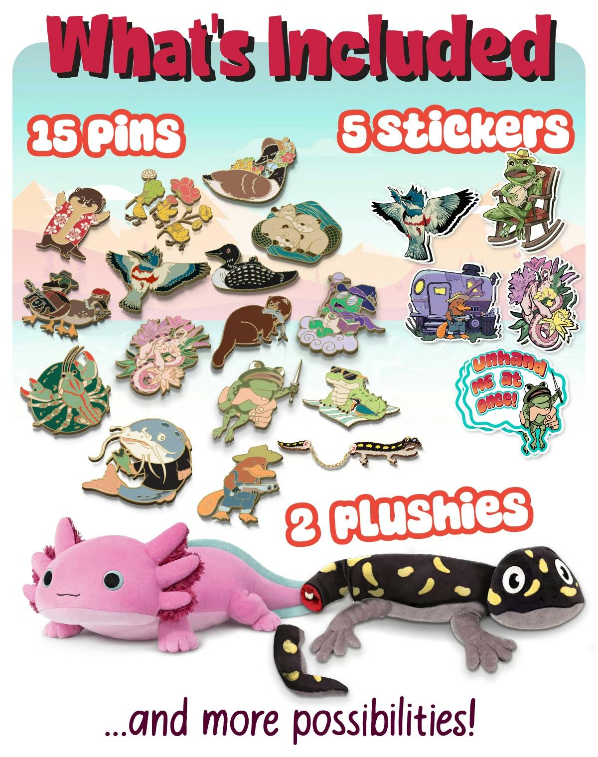 Marsh Core: Lake Life - Pins & Plush Project Update: The big REVEAL ...