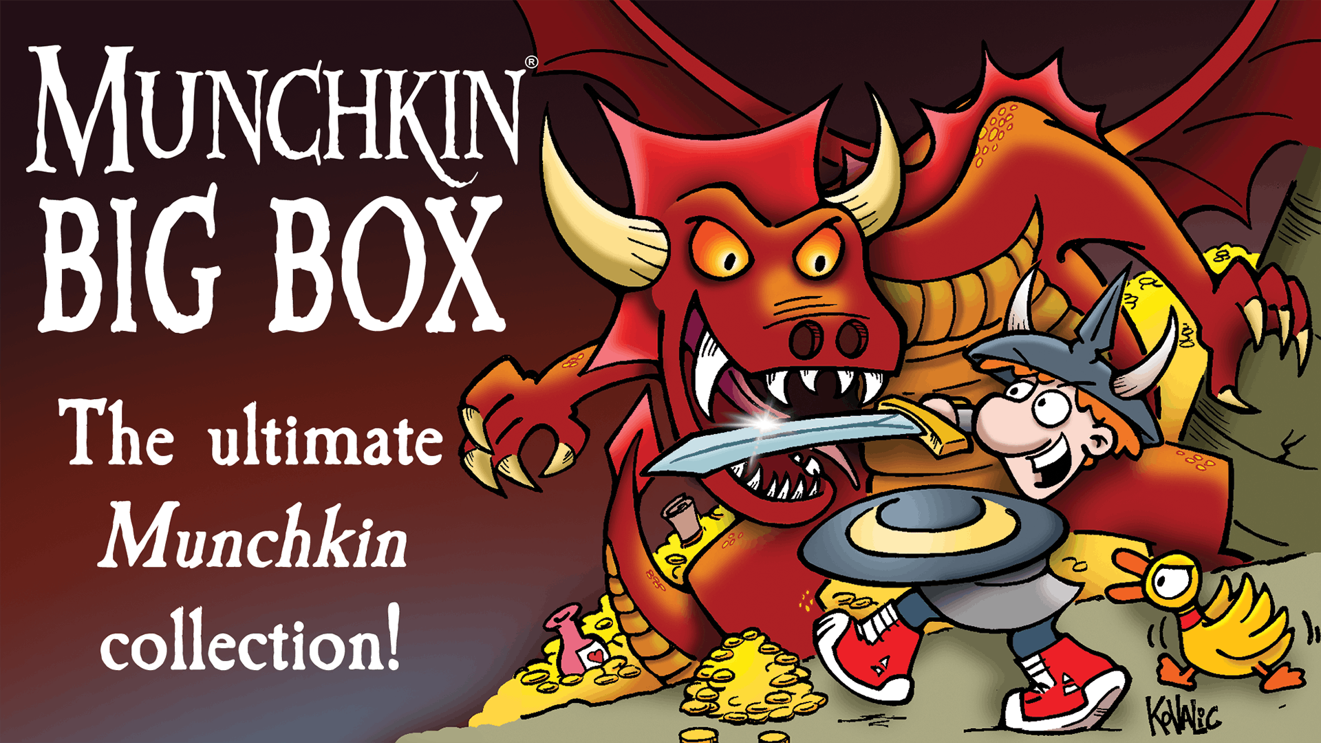 Link is idle for 1 month now on Munchkin Big Box - BackerKit