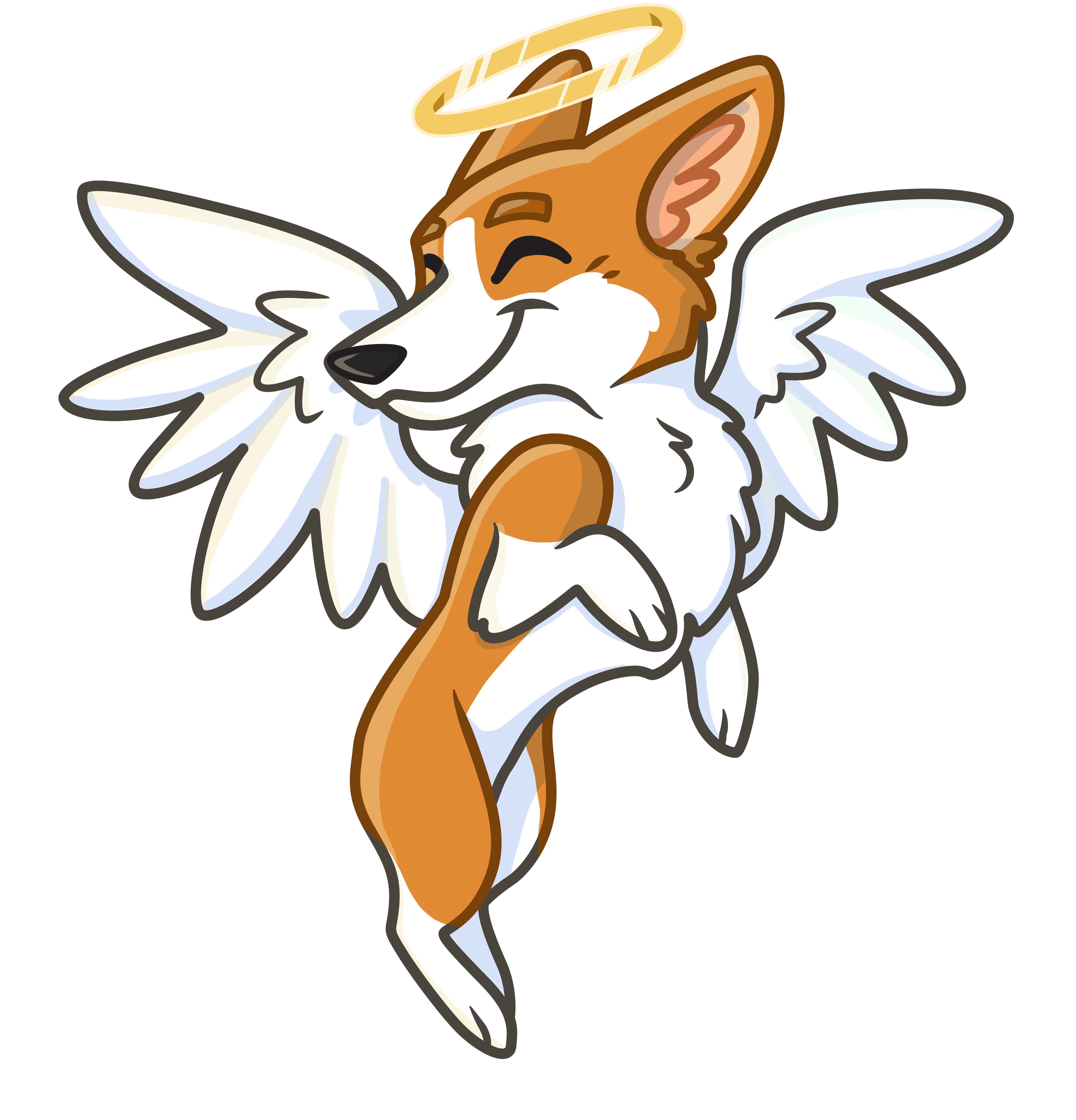 Piles of Plush - Toby Keychain Edition Project Update: Winged corgi ...