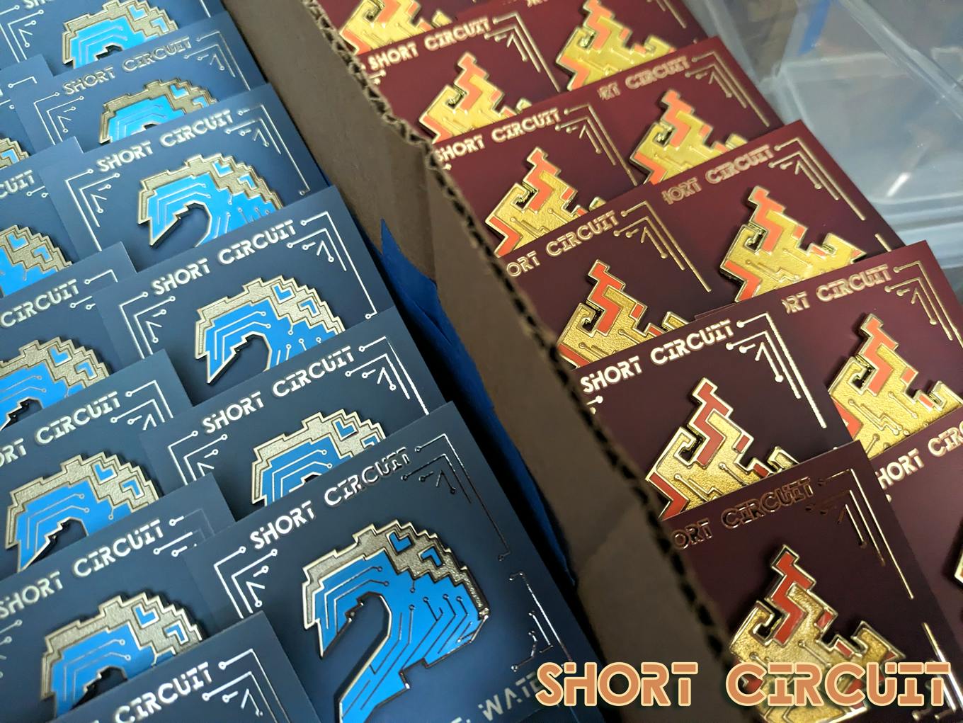 Short Circuit: An Enamel Pin Collection Project Update: Stickers ...