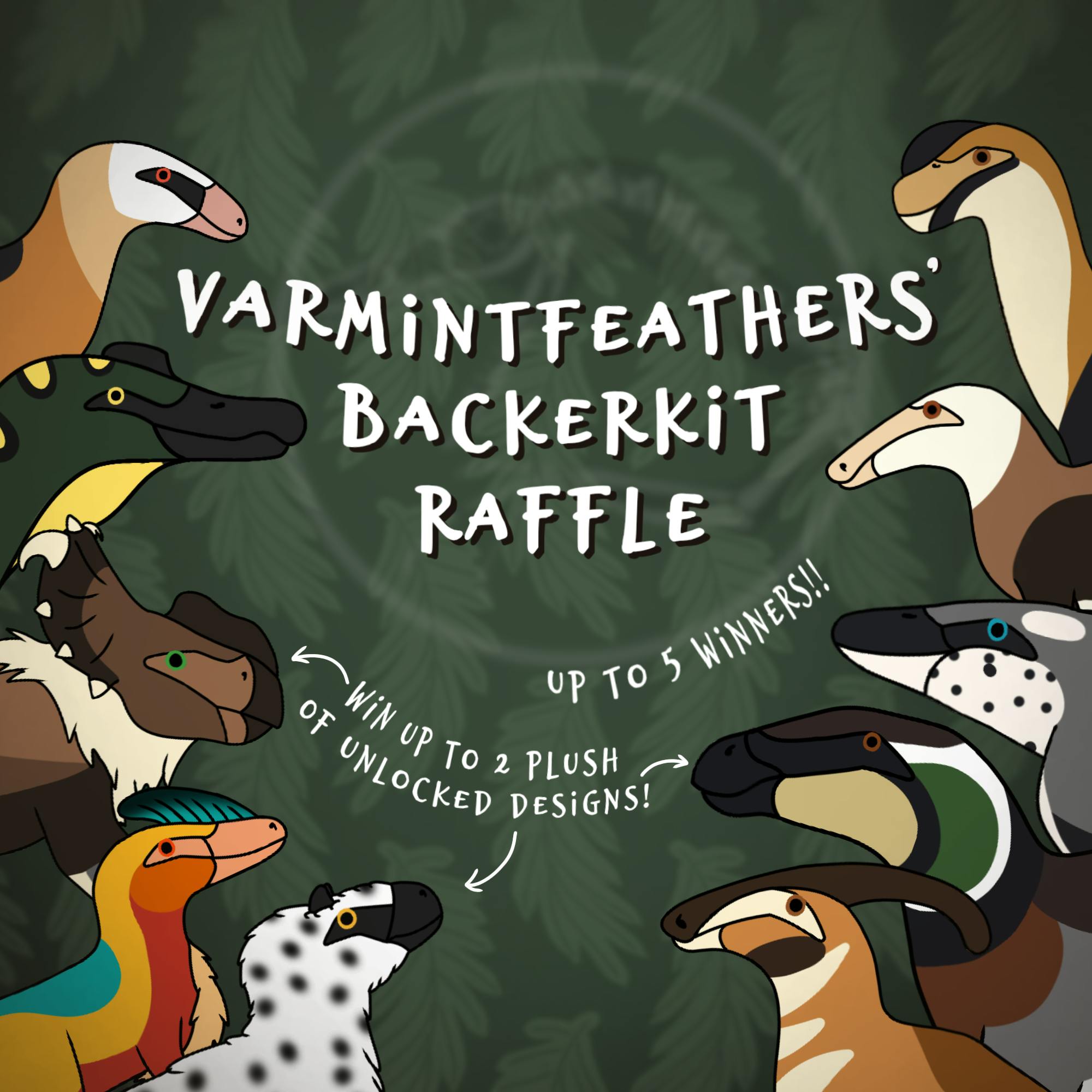 Varmintfeathers' De-Extinction Lab Series 1 Project Update: Stickers ...