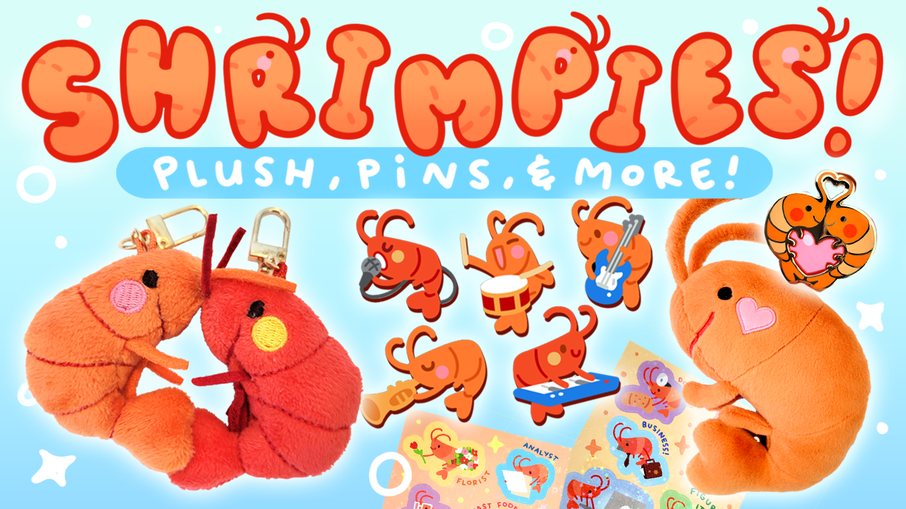 Shrimpies!: A shrimp merch campaign! - BackerKit