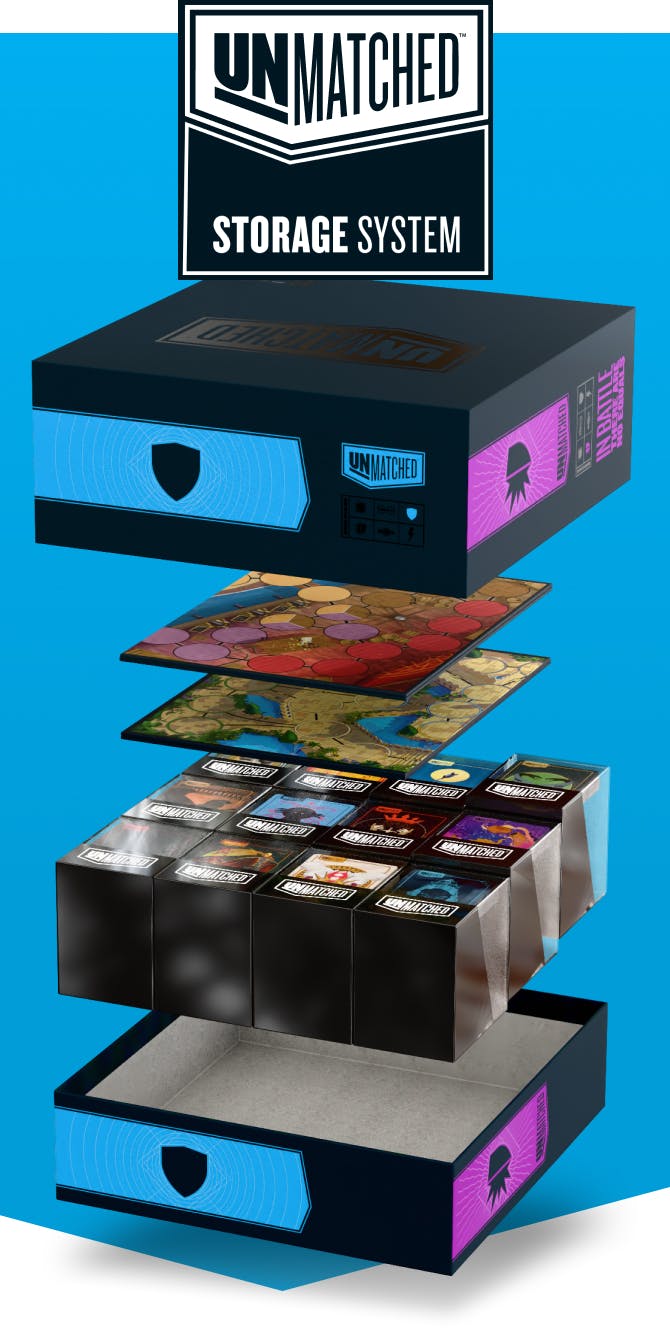 Unmatched: Storage and Accessories - BackerKit