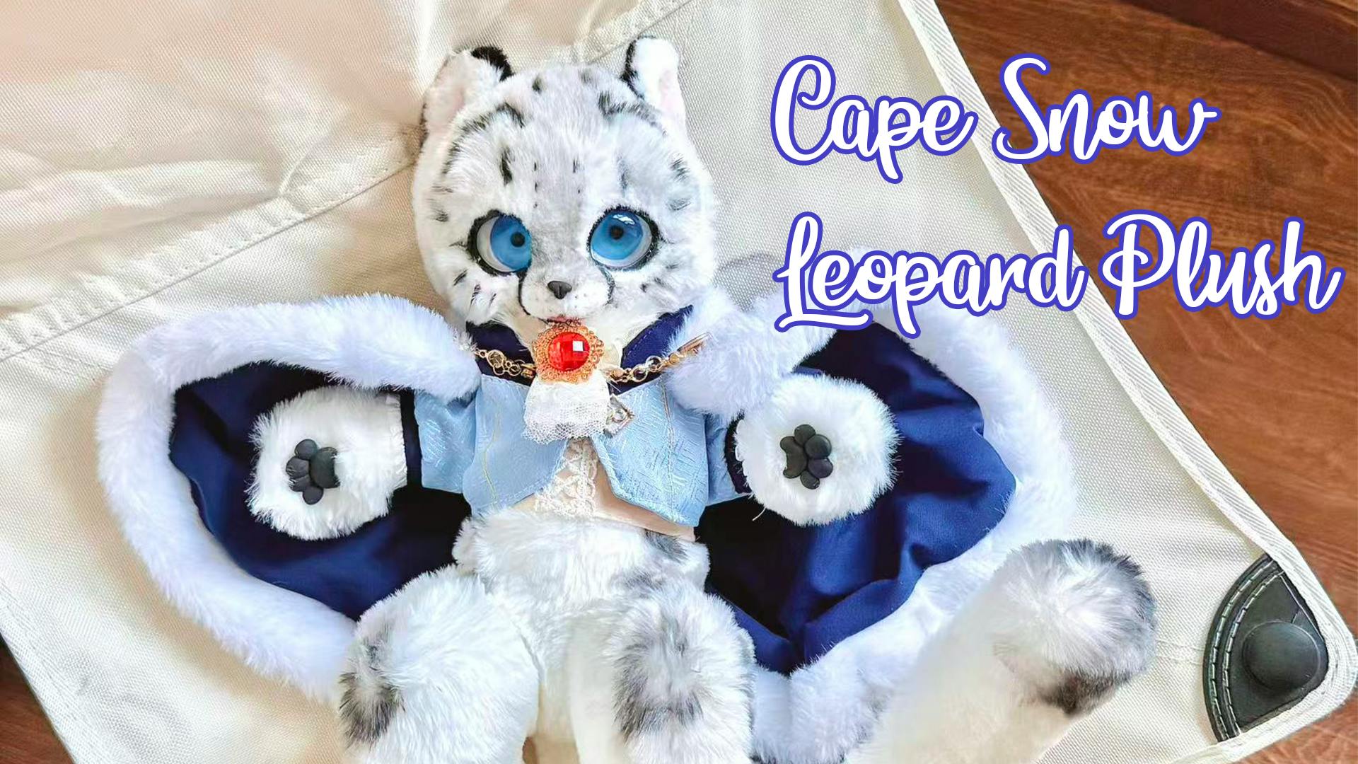 Cape Snow Leopard Plush - BackerKit