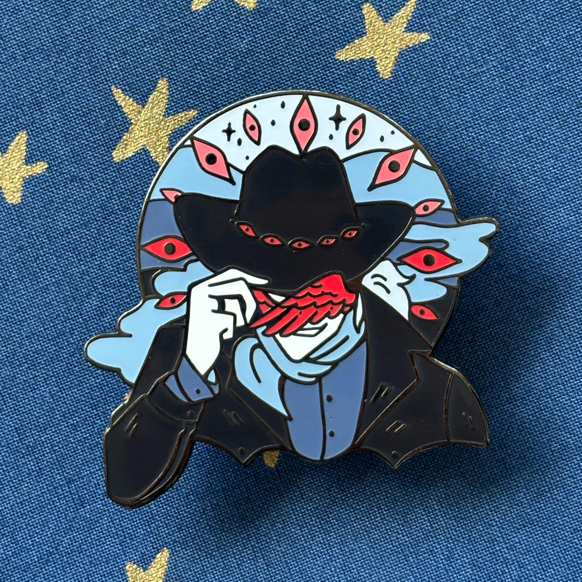 Themed Monster Enamel Pins Project Update: Pin Photos and Charging ...