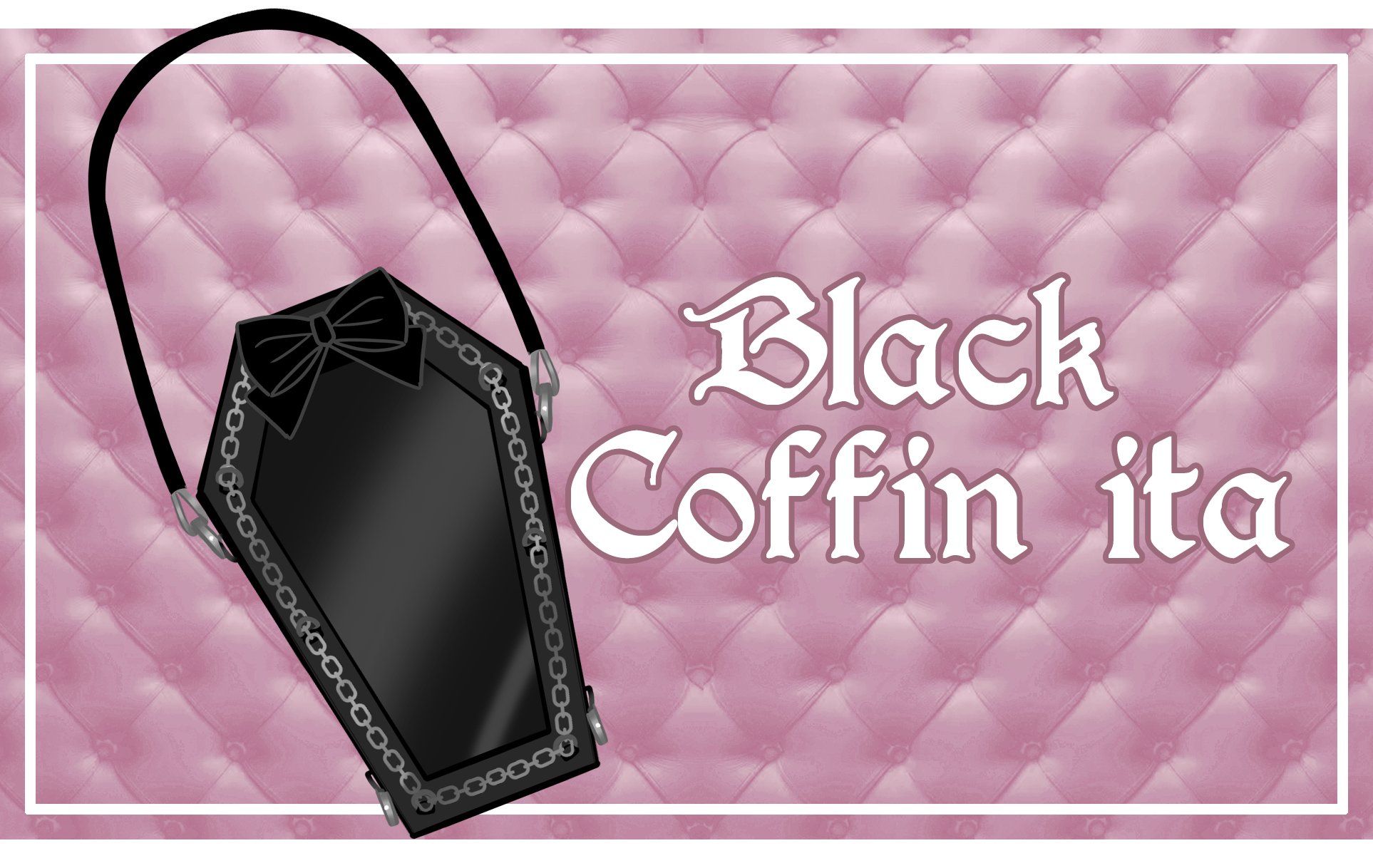 Community Achievement: Unlock the black coffin Ita bag ! on Love, Death ...