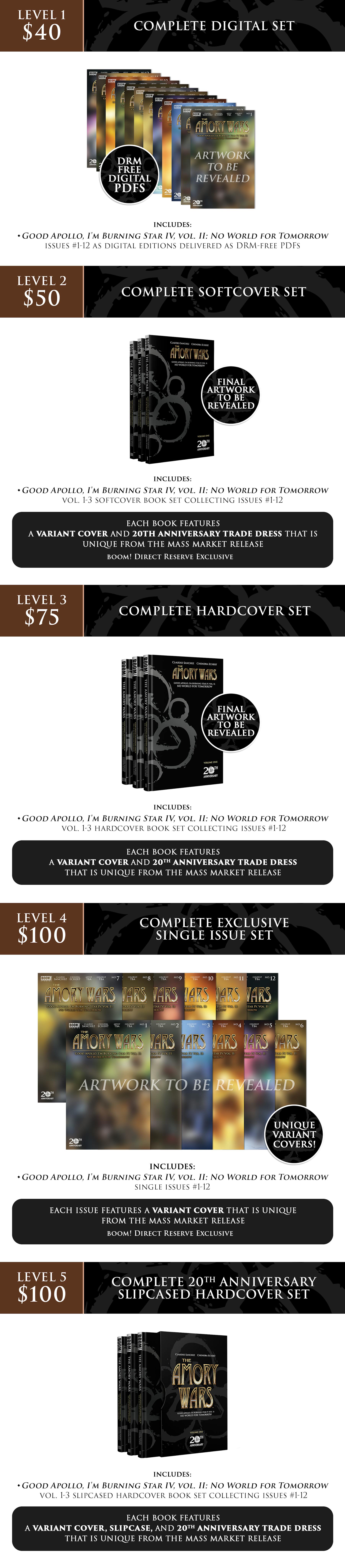 THE AMORY WARS Returns With NO WORLD FOR TOMORROW - BackerKit