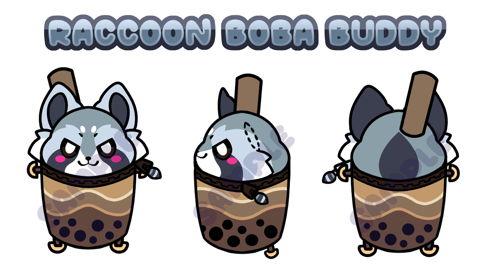 Boba Buddy Series 2 - cute plush animal bubble tea bags - BackerKit