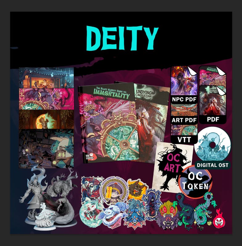 Black Market Guide to Immortality (A 5e/PF2e Sourcebook) Project Update ...