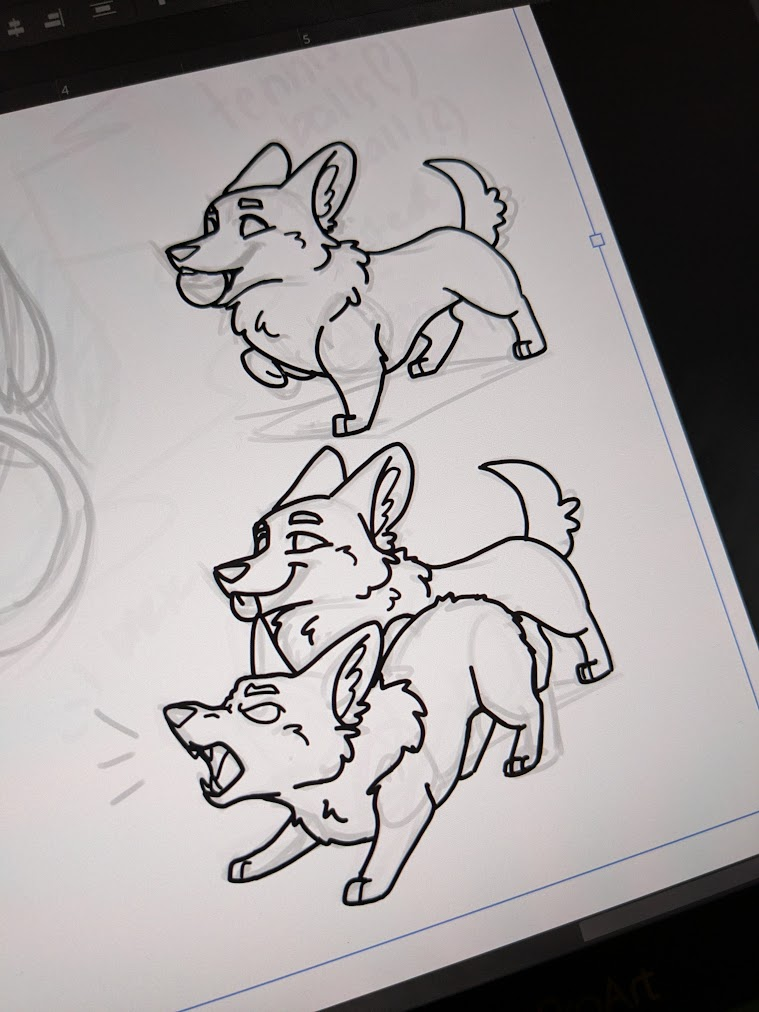 Piles of Plush - Toby Keychain Edition Project Update: Corgi Stickers ...