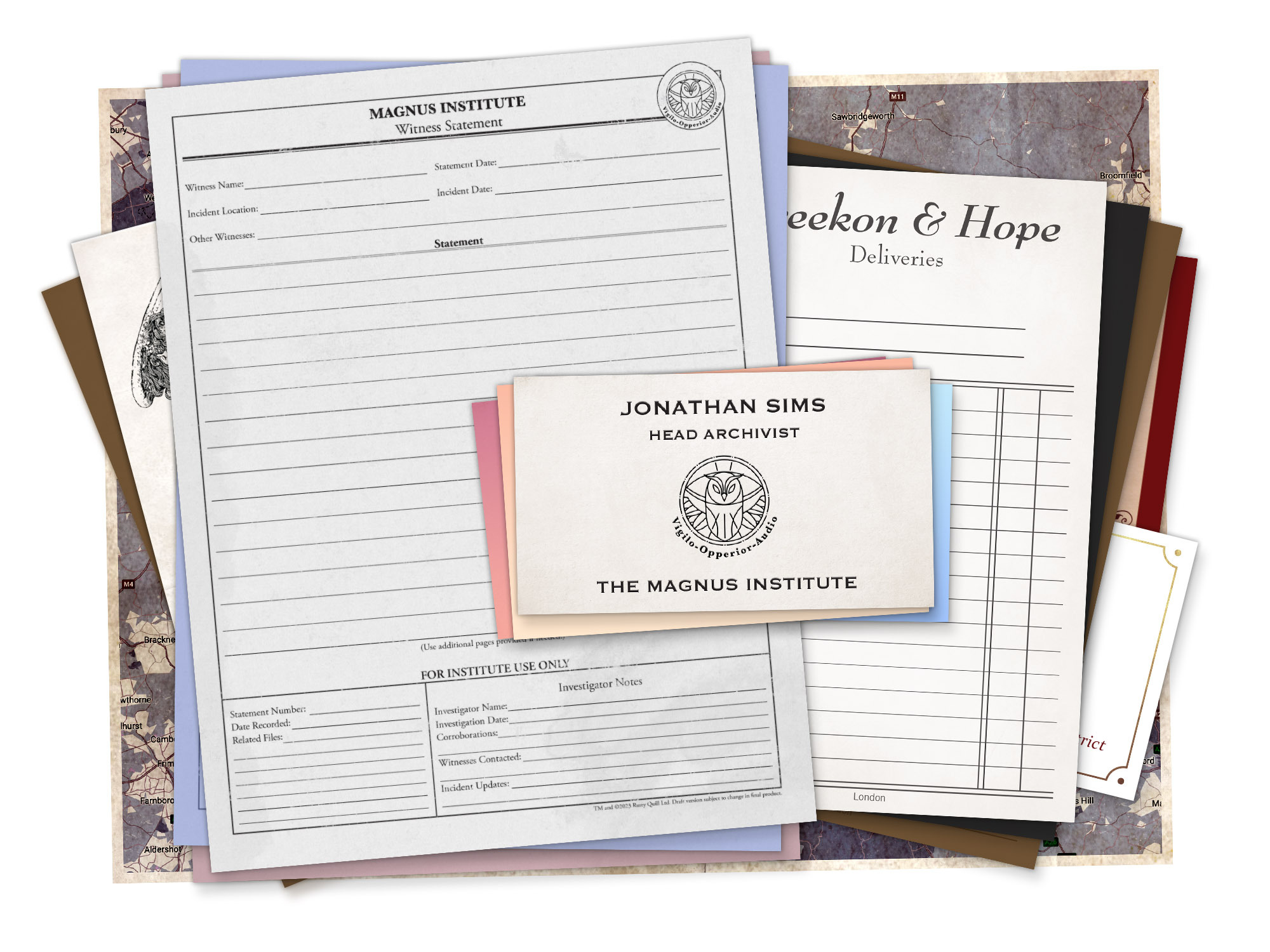 The Magnus Archives Roleplaying Game Project Update: The Prop Set Is ...