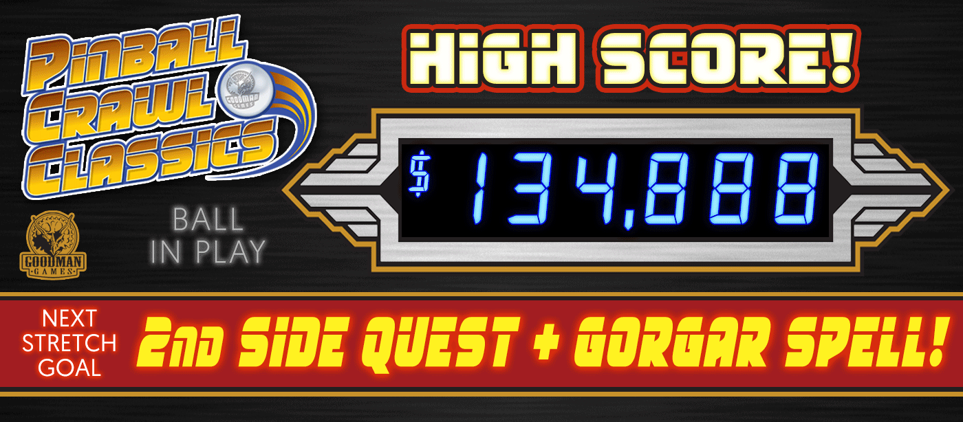 Old-School Adventures & Pinball Crawl Classics! Project Update: Gorgar ...