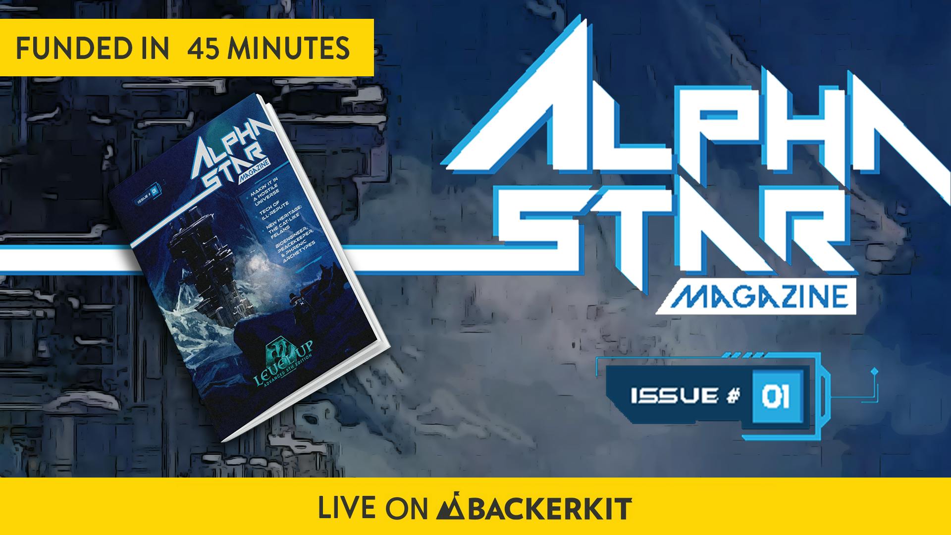 Project Update: Pledge Manager Closing on Alpha Star Magazine: Sci-Fi ...