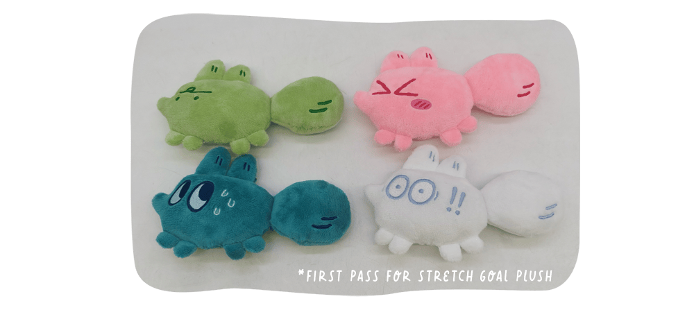 Smol Feelings - Mood Plush Keychains by Anxiety Fox! Project Update ...