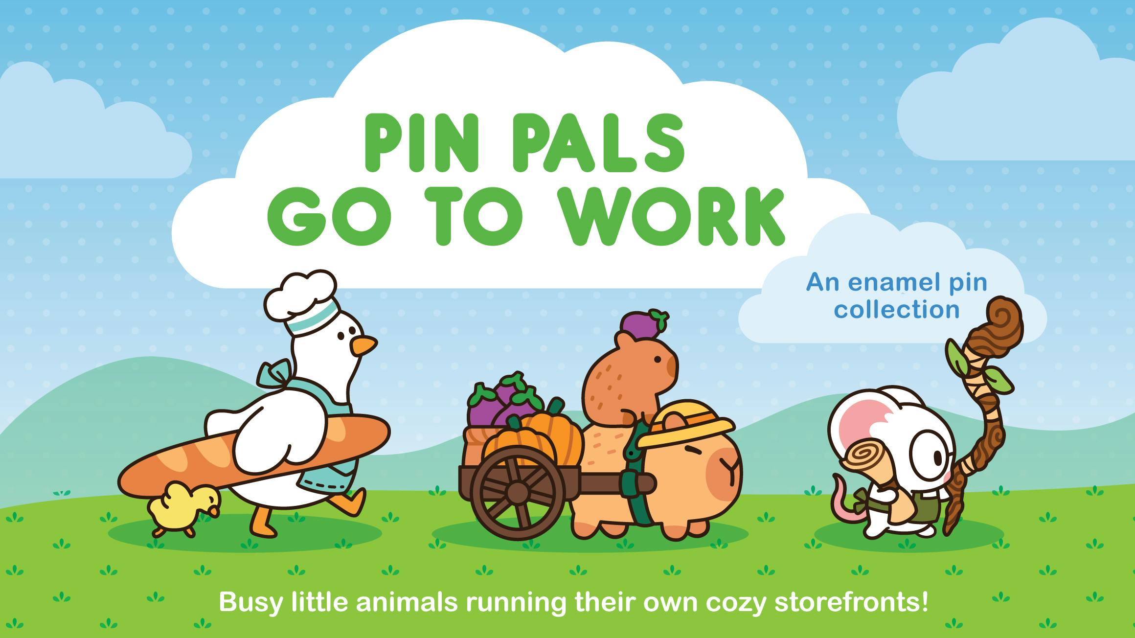Pin Pals Go to Work - BackerKit