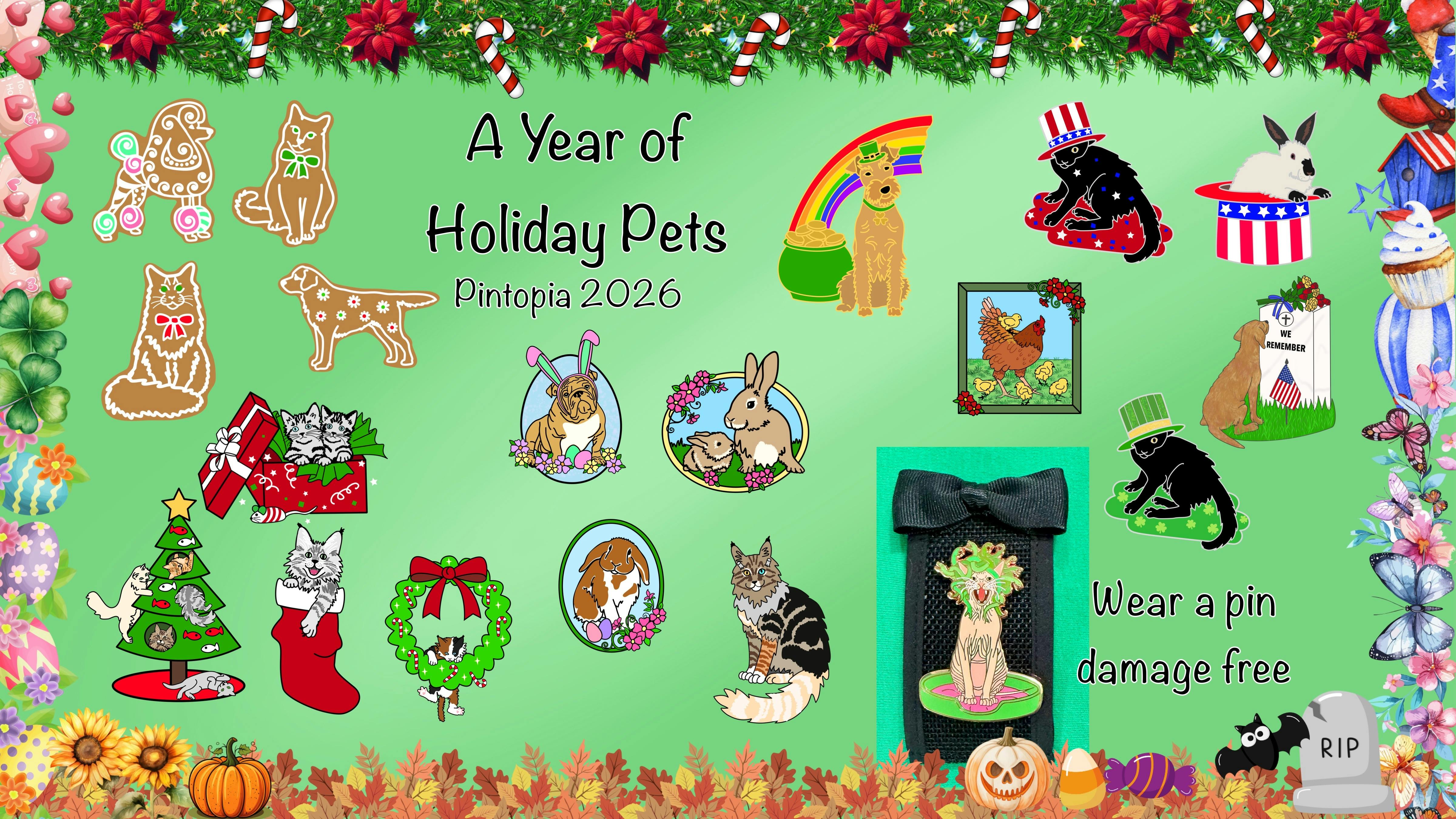A Year of Holiday Pets - BackerKit
