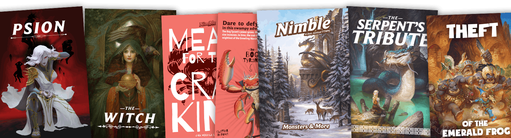 Nimble 2: A Fast, Tactical, 5e Compatible, RPG Project Update: 🎉 Today ...