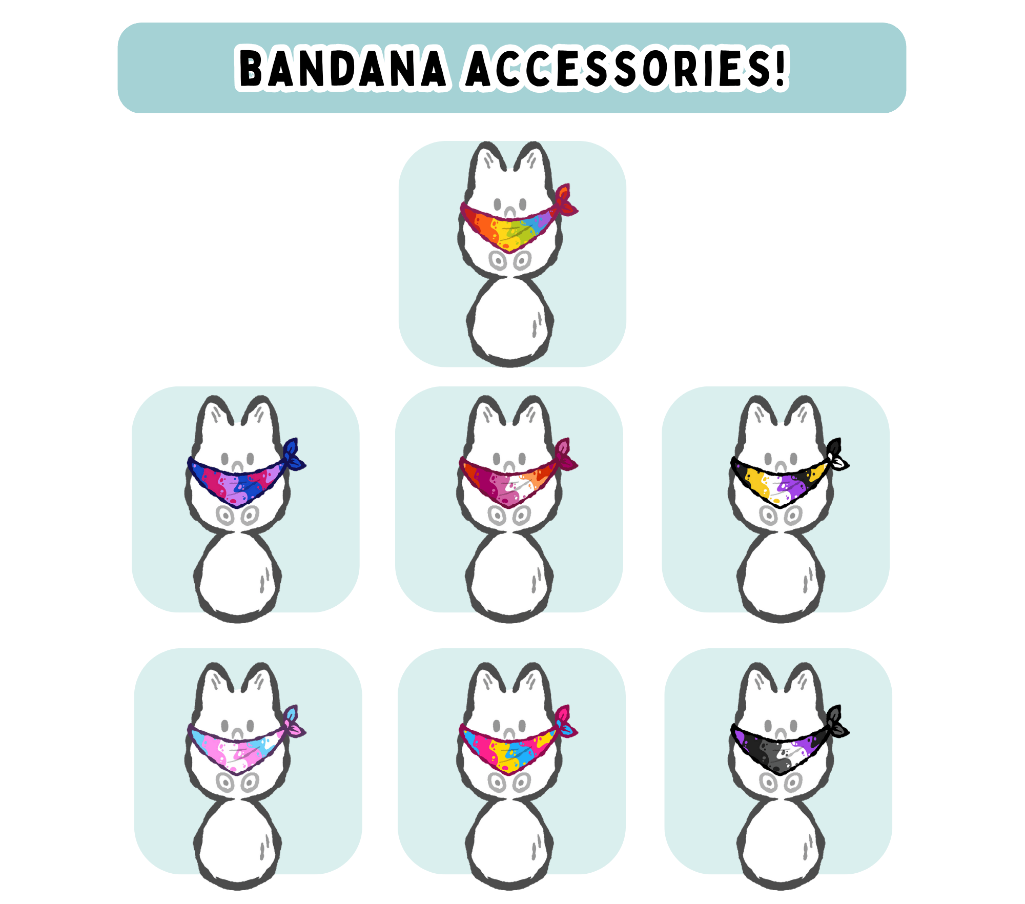 Anxiety Fox - Pocket Pride Plush Toys Project Update: BANDANAS ...