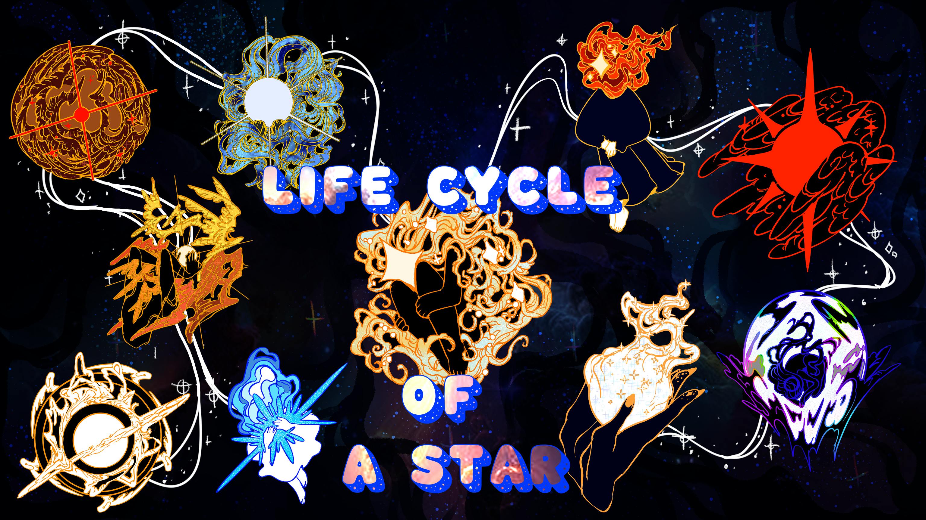 Life cycle of a Star - Enamel Pin Collection Project Update: And thats ...