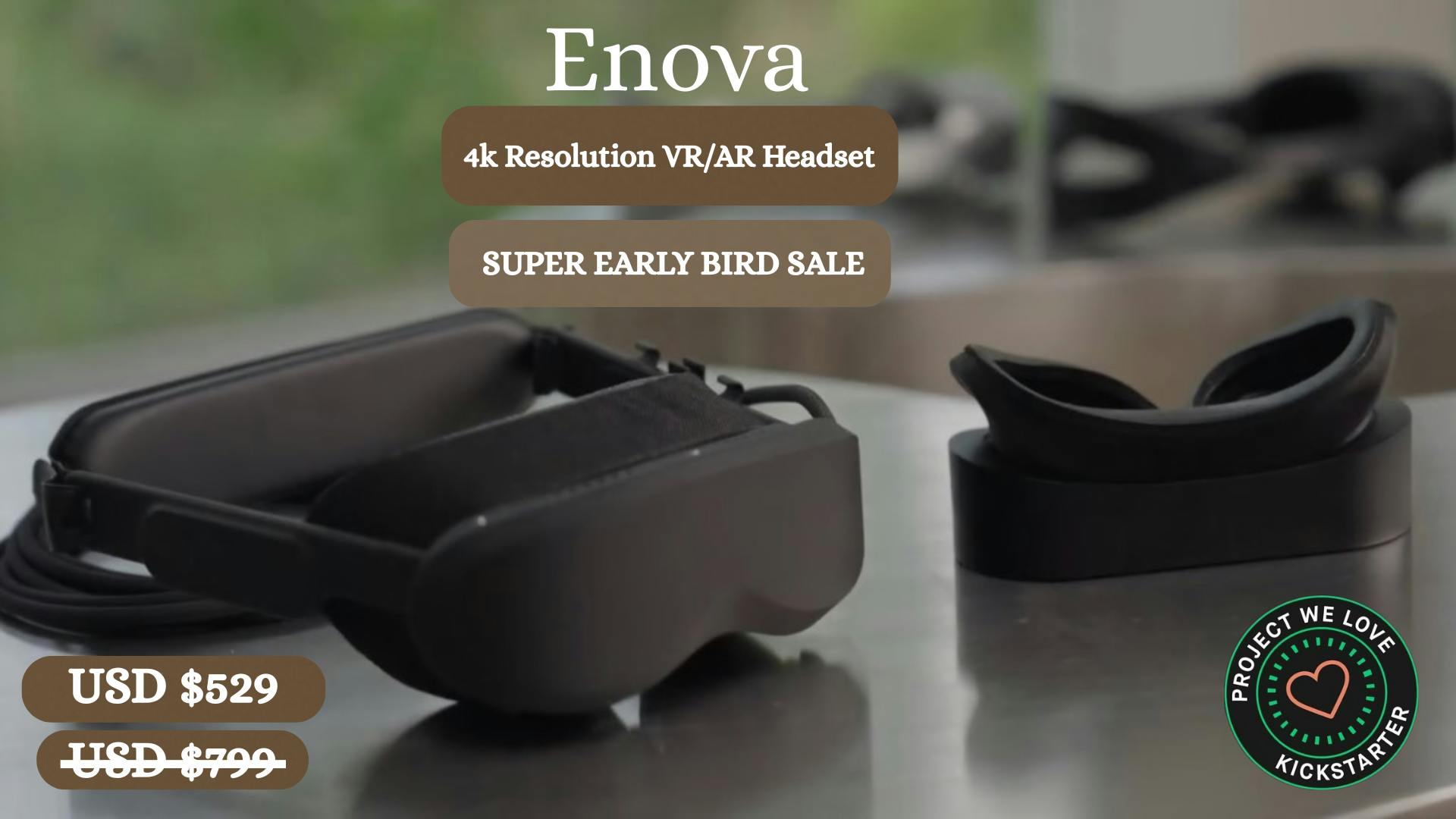 Launch Party | Enova: The Lightest Next-Gen VR/AR Headset - BackerKit