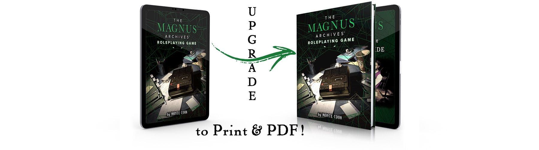 PICK ONE BOOK (PRINT AND PDF) | The Magnus Archives RPG: Tangled in the ...