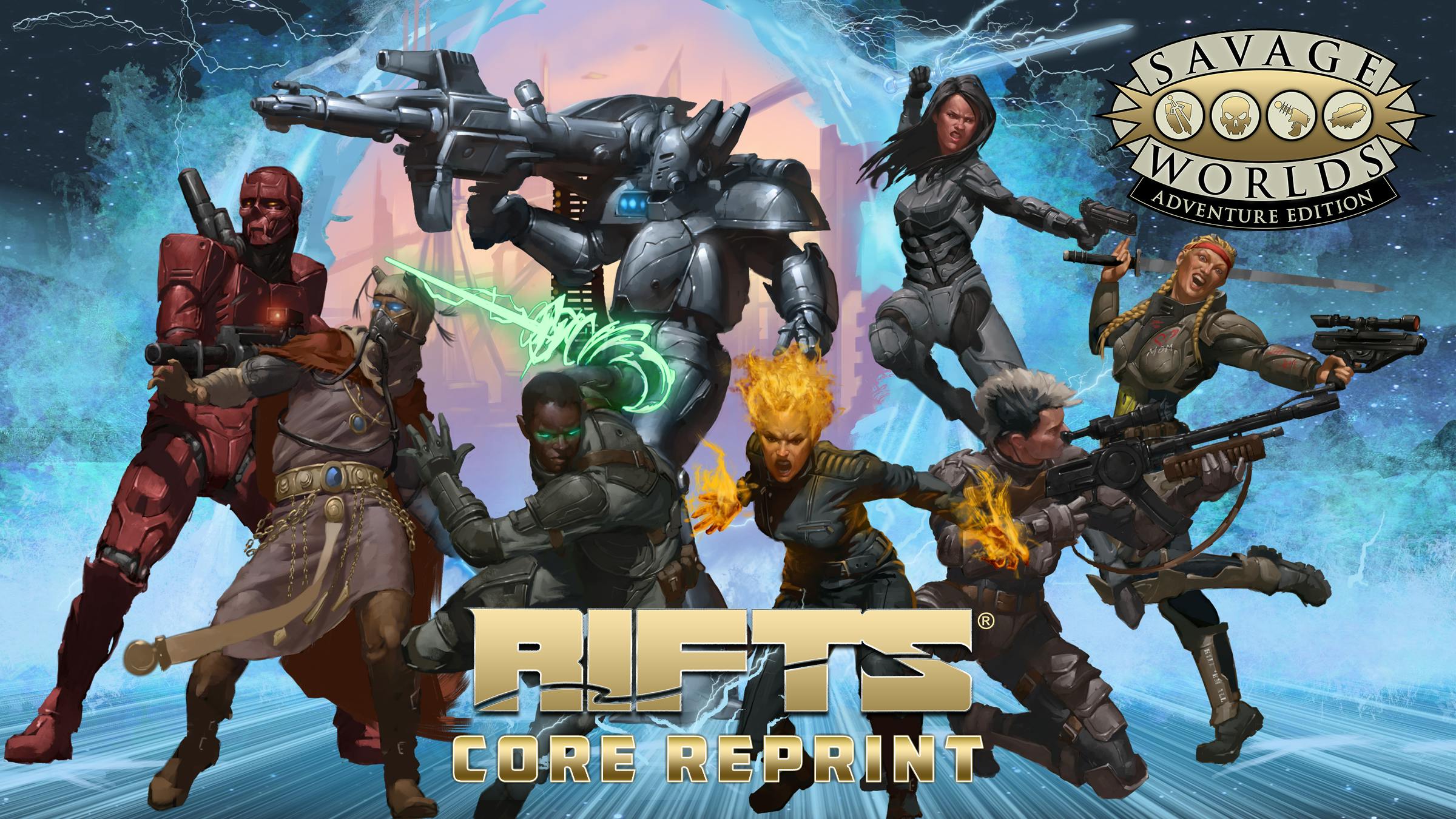 Rifts® for Savage Worlds - Core Reprint Project Update: Shipping Update ...
