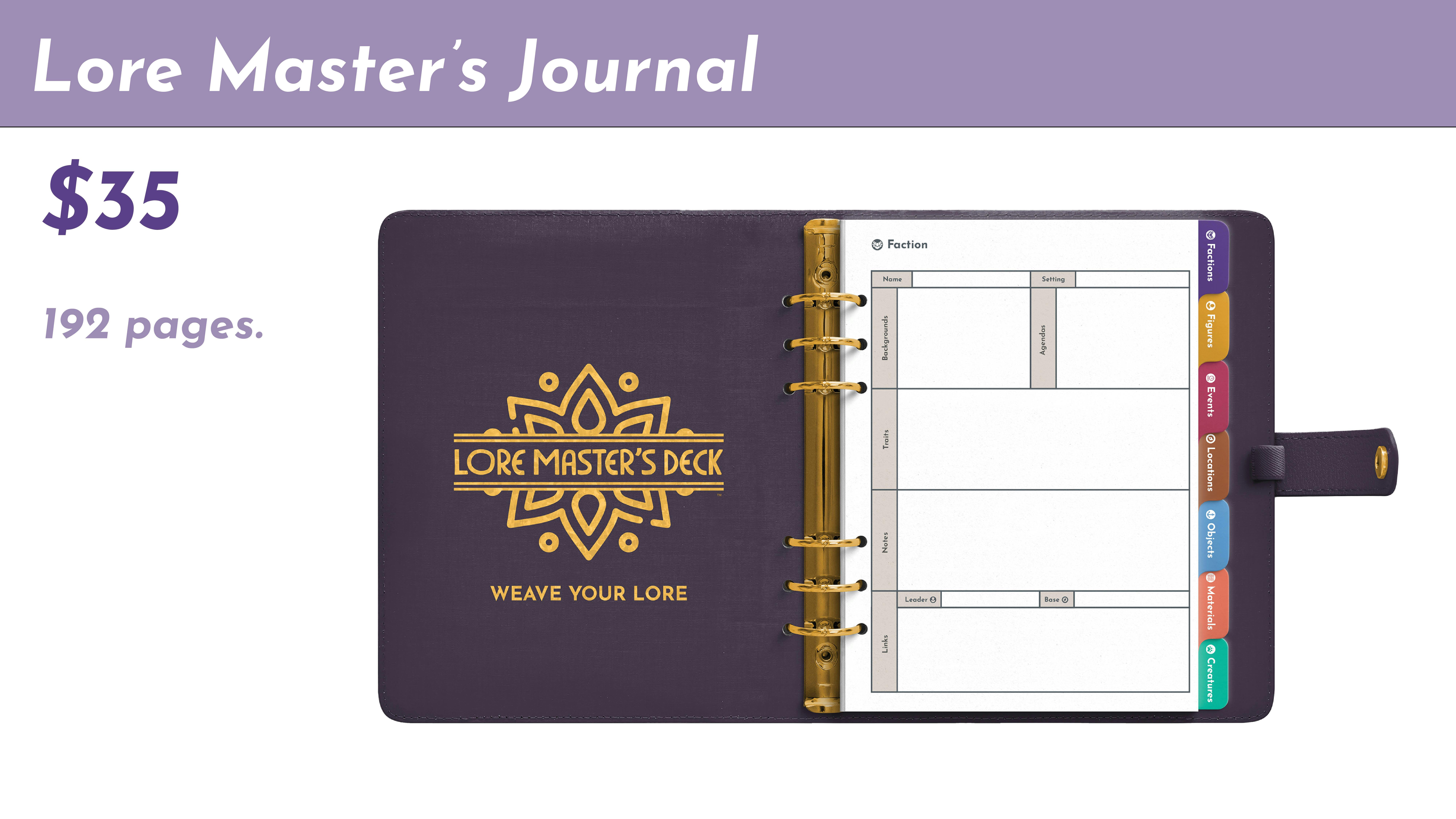 The Story Engine: Lore Master's Deck - BackerKit