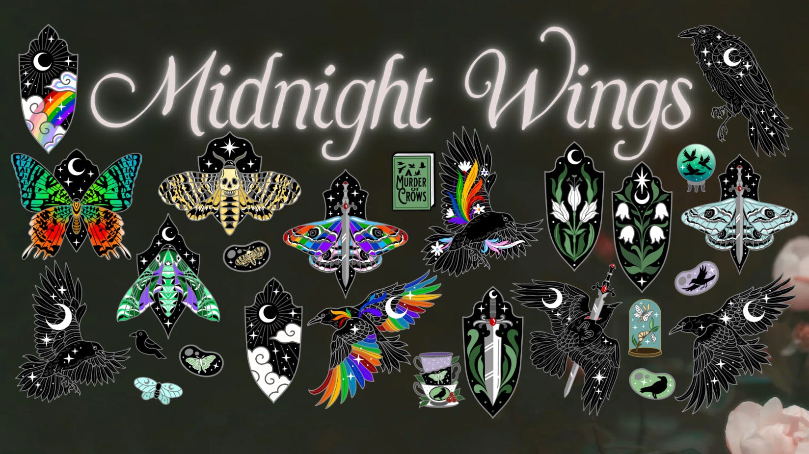 Crows eye see... on Midnight Wings - BackerKit