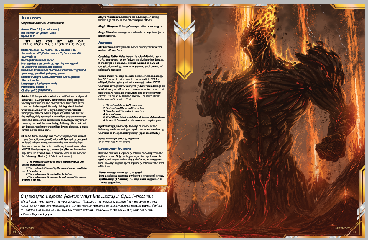 Creed's Codex: Echoes of the Shattered Age 5E Campaign Setting Project ...