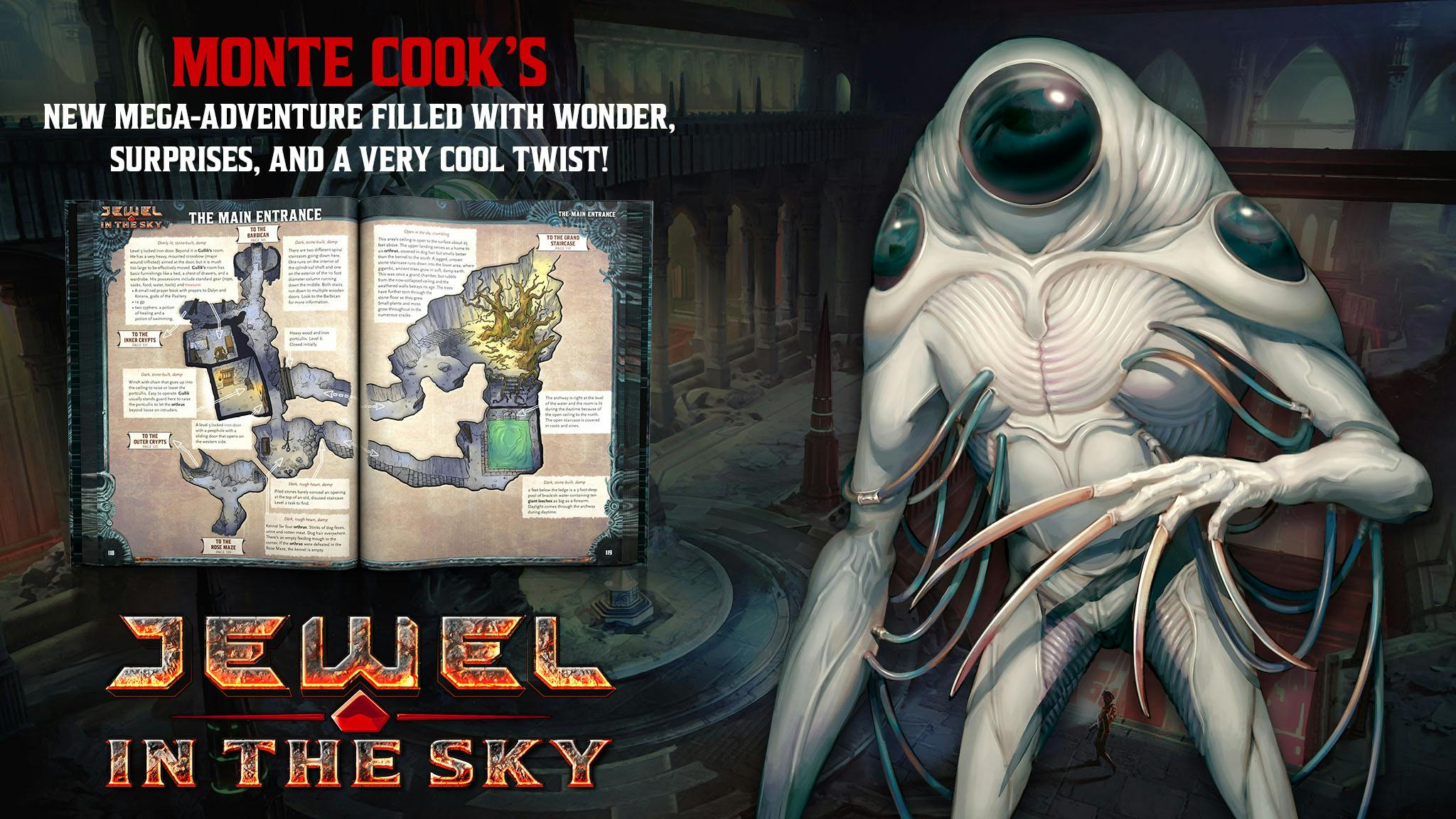 Jewel in the Sky: A Megadungeon with a Twist from Monte Cook - BackerKit