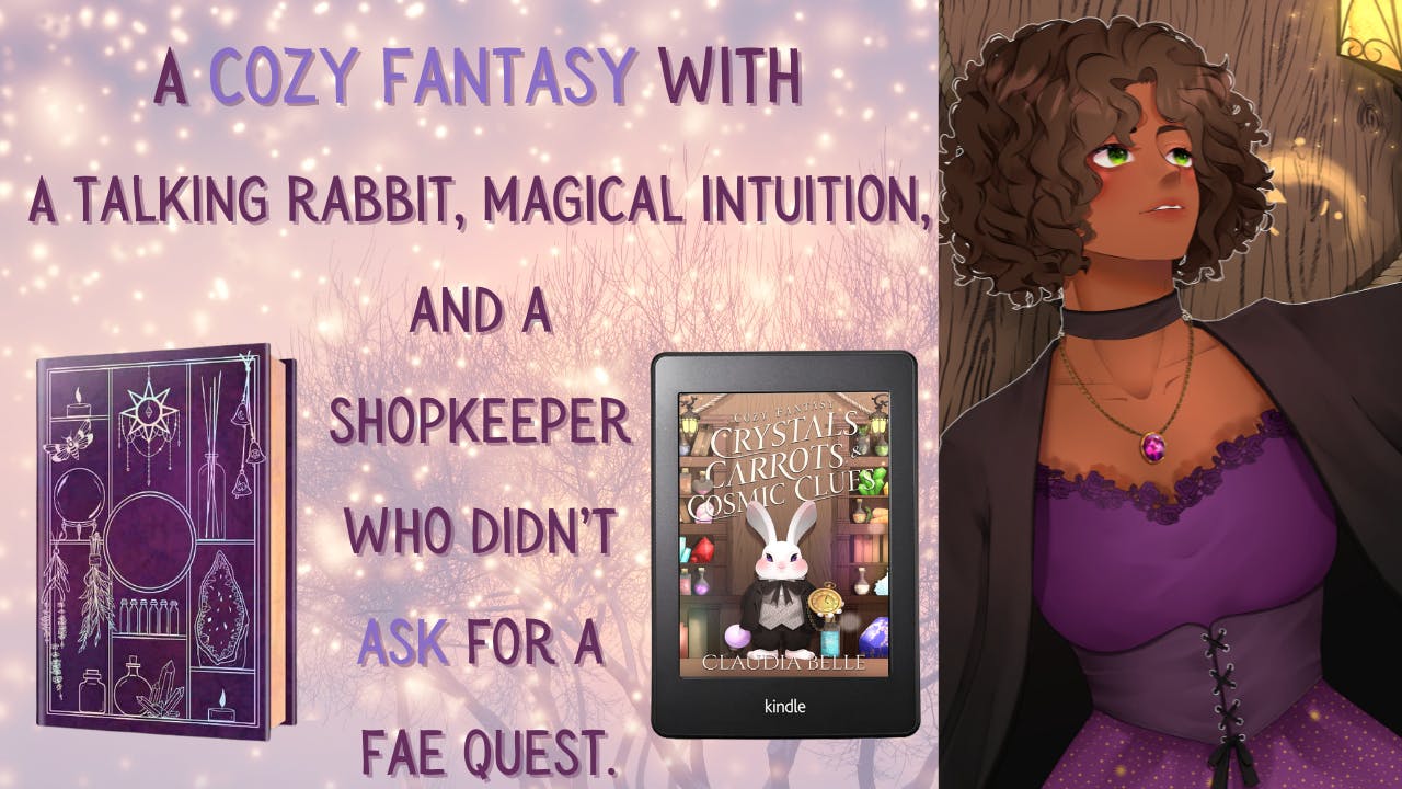 Launch Party | Crystals, Carrots & Cosmic Clues: Cozy Fantasy Series ...